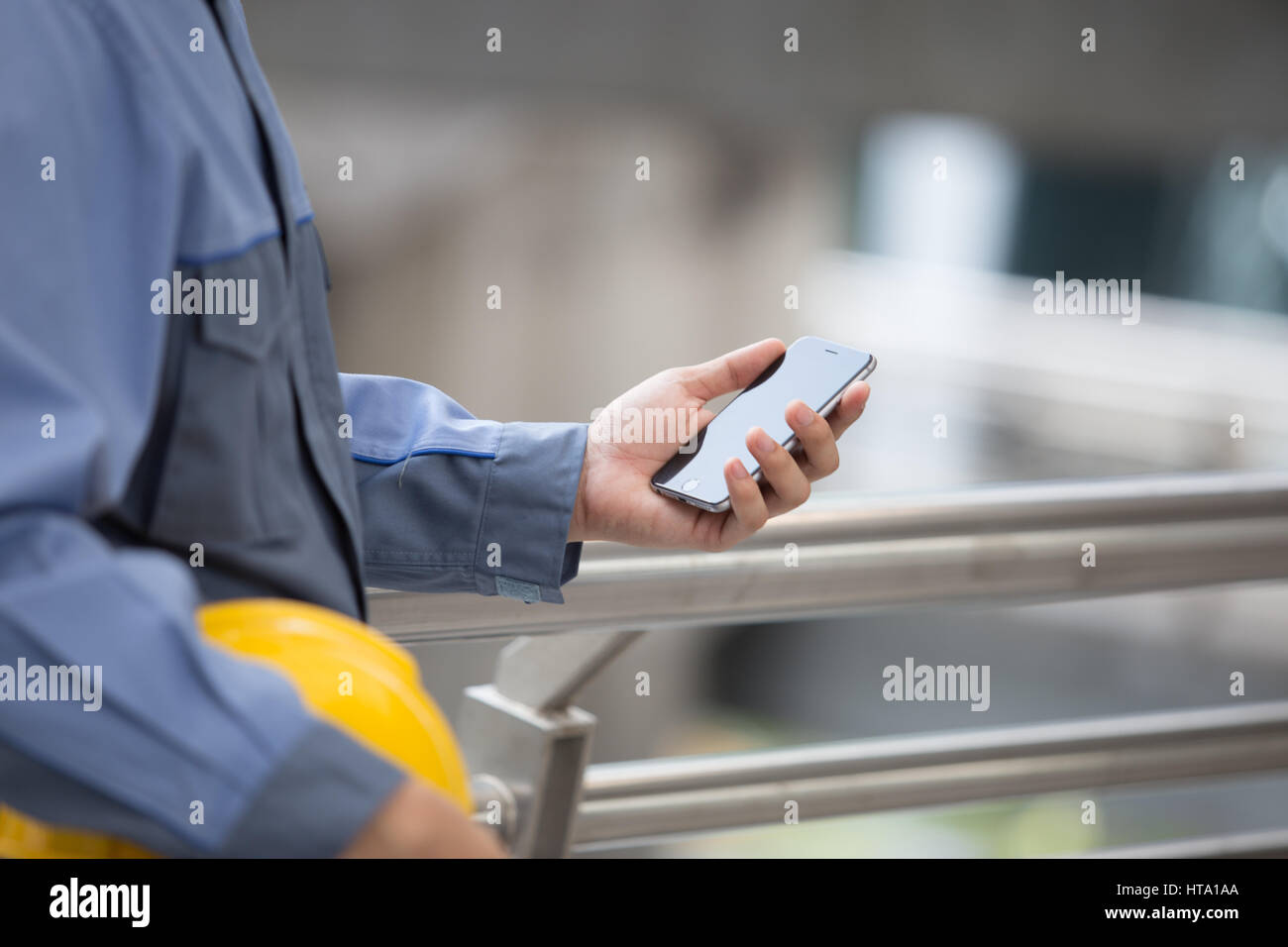 Engineer using isolated screen hi-res stock photography and images - Alamy