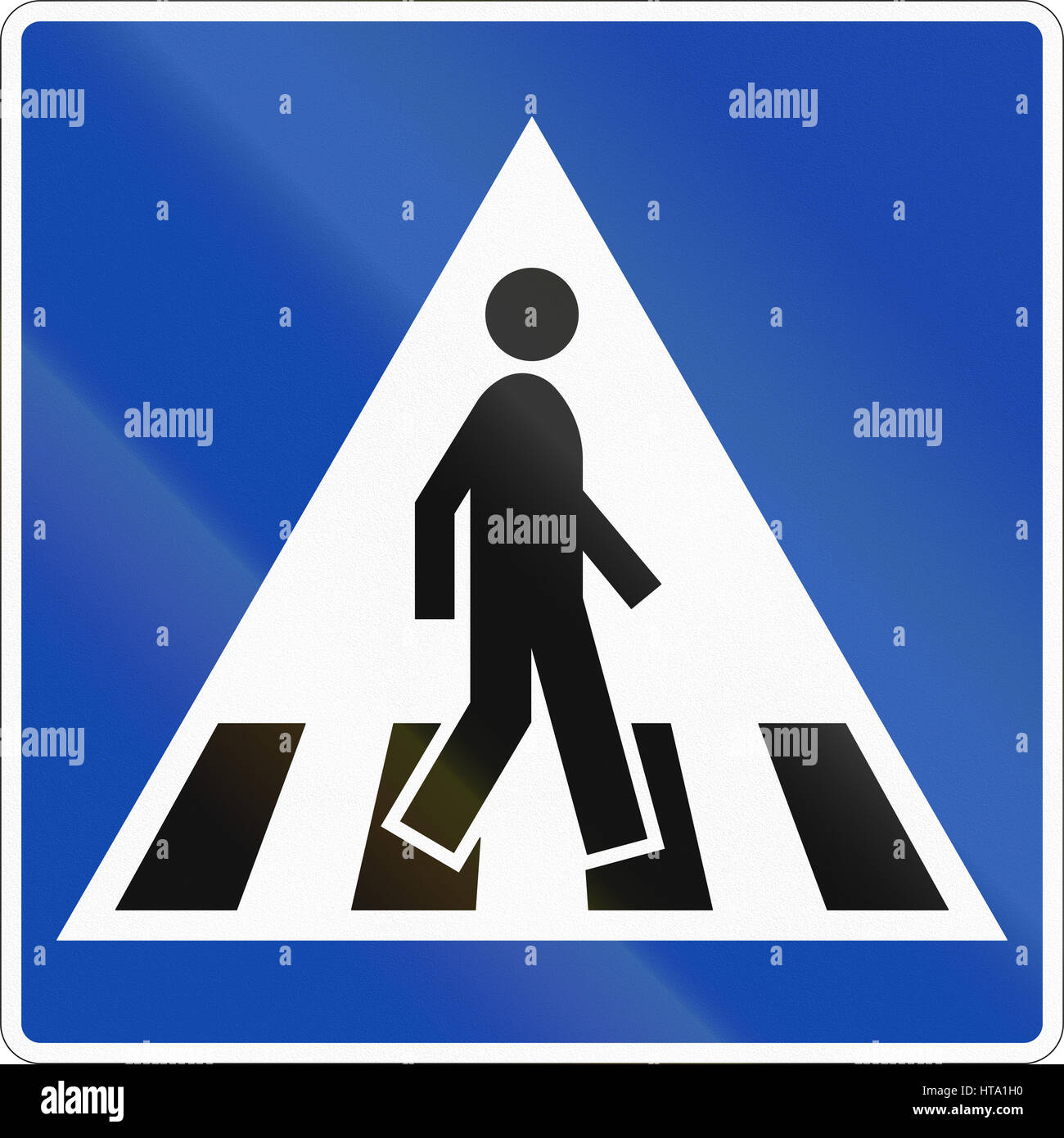 Norwegian regulatory road sign Stock Photo - Alamy