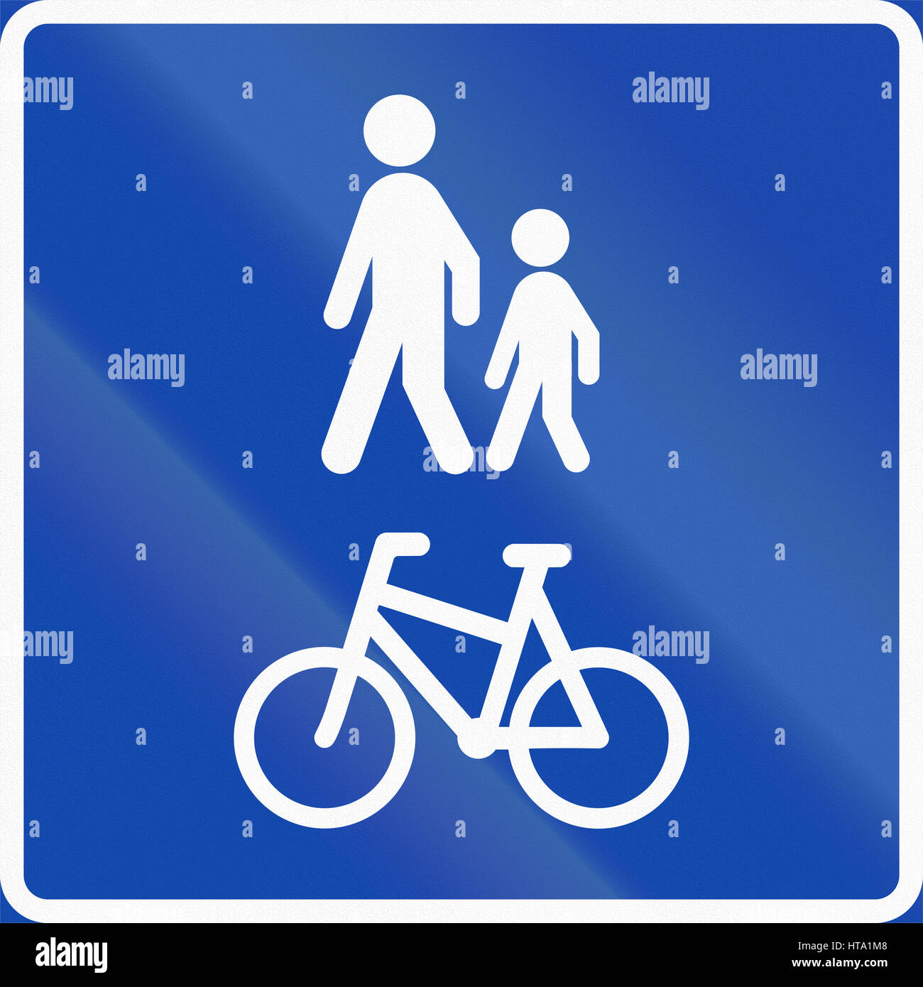 Norwegian regulatory road sign Stock Photo - Alamy