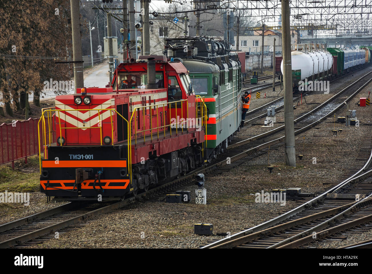 Shunting work hi-res stock photography and images - Alamy