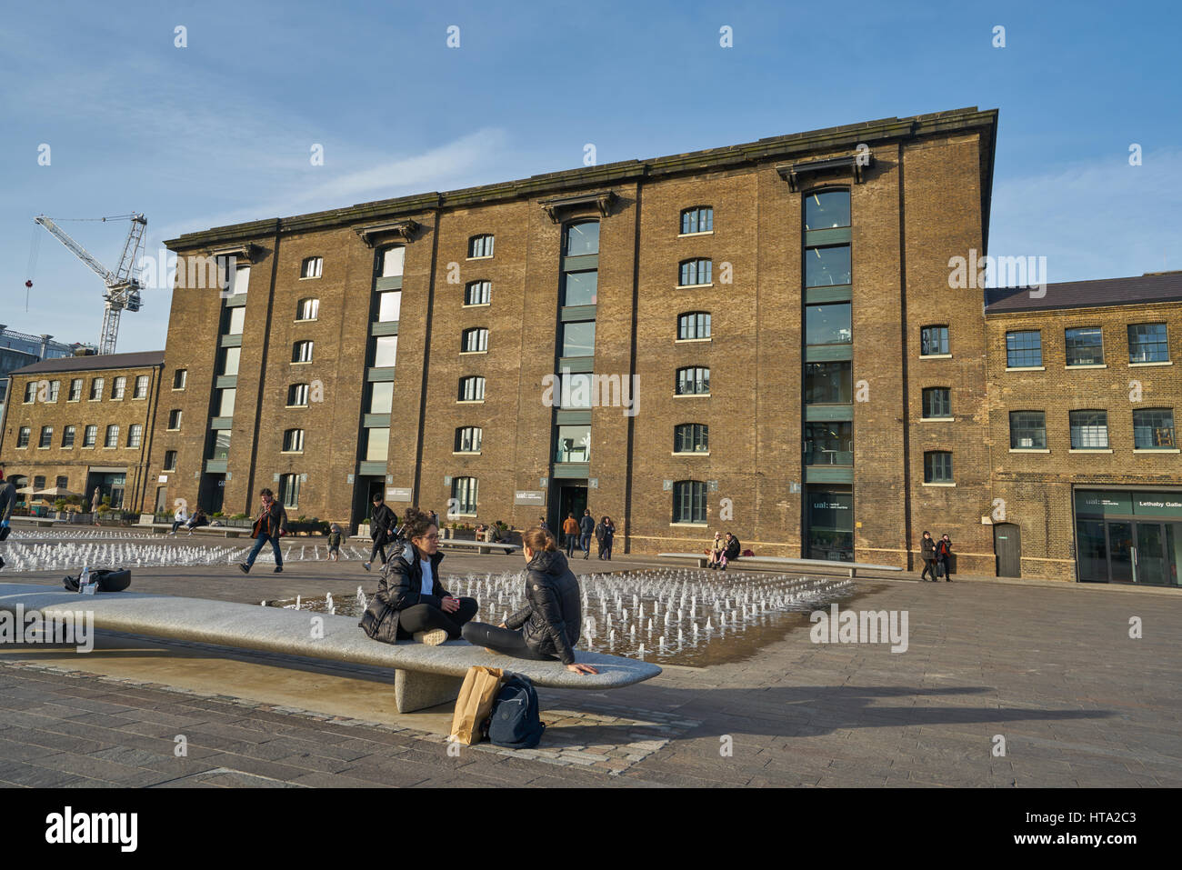 granary Square. King's Cross Stock Photo - Alamy