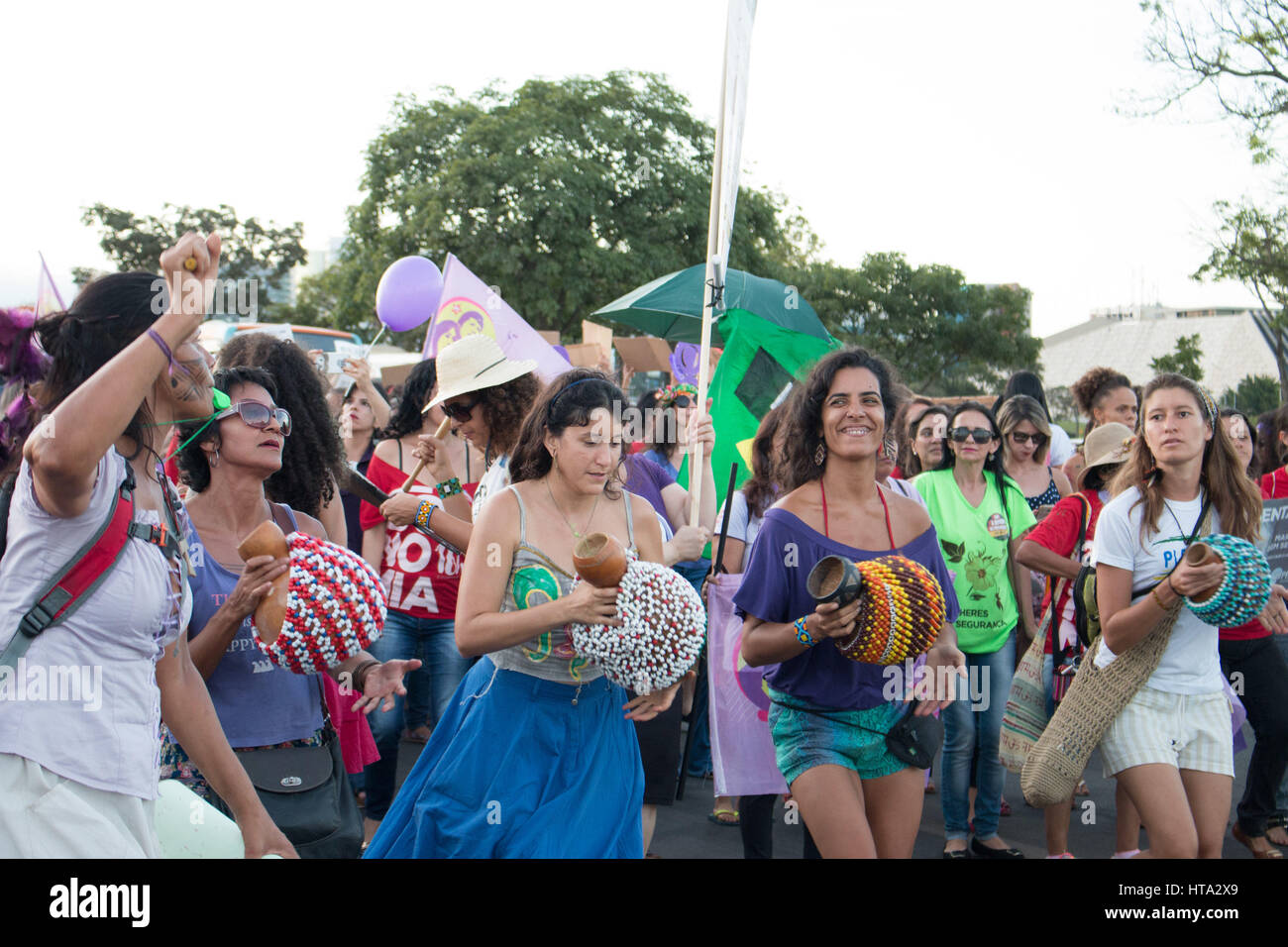 feminist demonstration on International Women& Day (08/038/03), joined ...