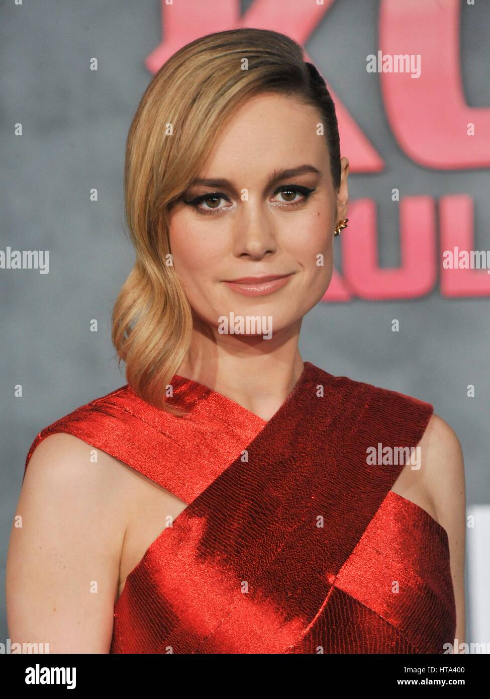 Los Angeles, CA, USA. 8th Mar, 2017. Brie Larson at arrivals for KONG ...