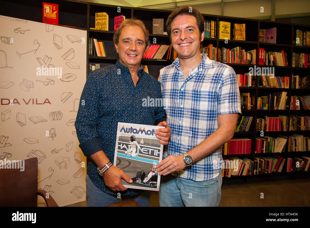 SÃO PAULO, SP - 08.03.2017: JORNALISTA REGINALDO LEME LANÇA LIVRO - The ...