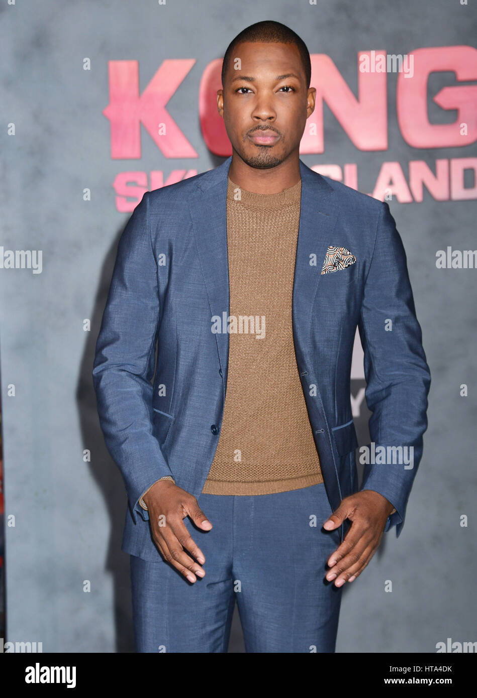 Los Angeles, USA. 08th Mar, 2017. Corey Hawkins 076 at the Kong Skull ...