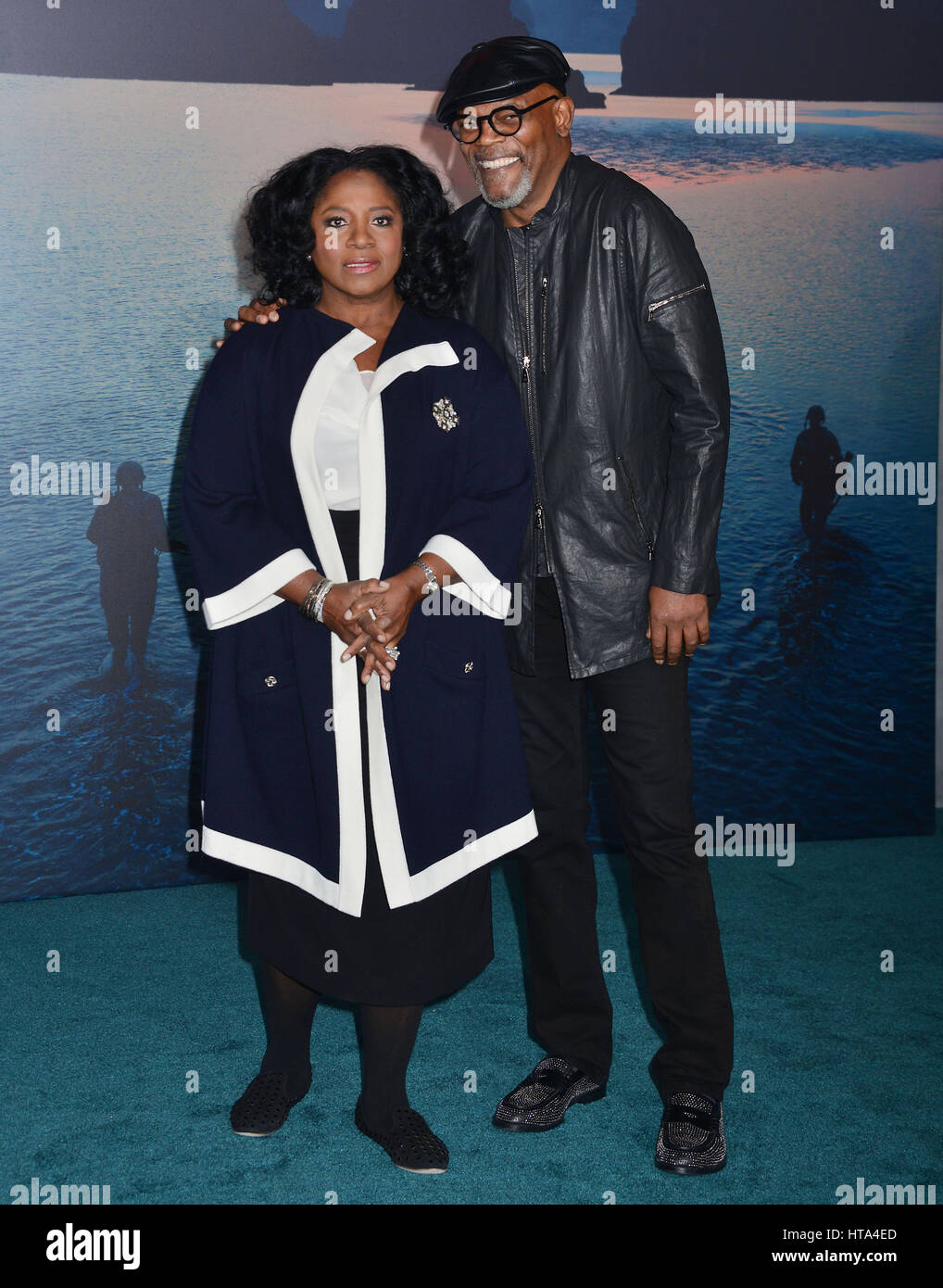 Los Angeles, USA. 08th Mar, 2017. Samuel L. Jackson. Wife Latanya ...