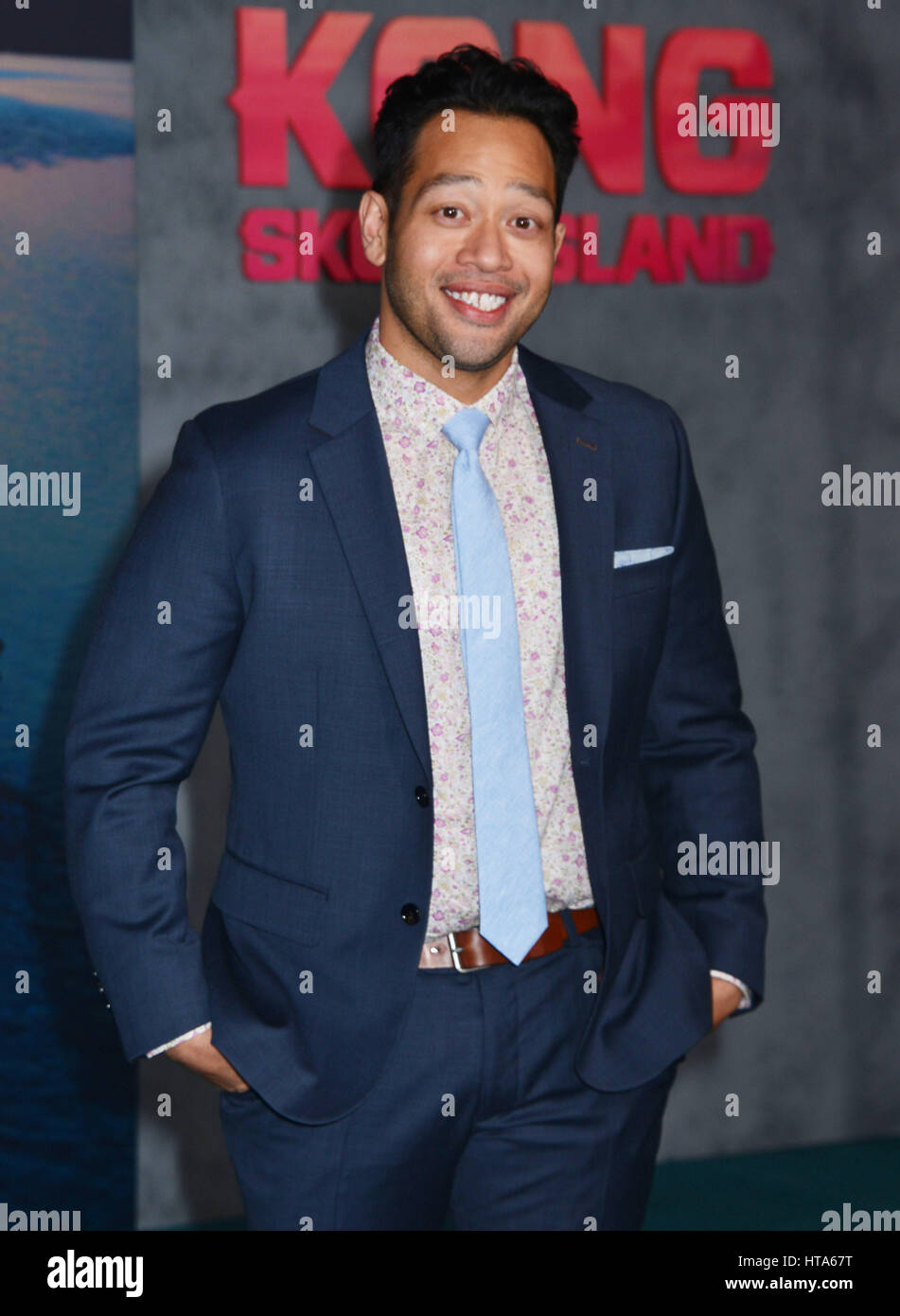 Los Angeles, USA. 08th Mar, 2017. Eugene Cordero at the Kong Skull ...