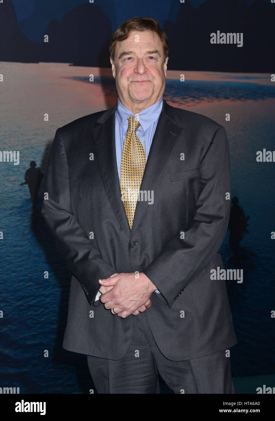 Los Angeles, USA. 08th Mar, 2017. John Goodman 077 at the Kong Skull ...