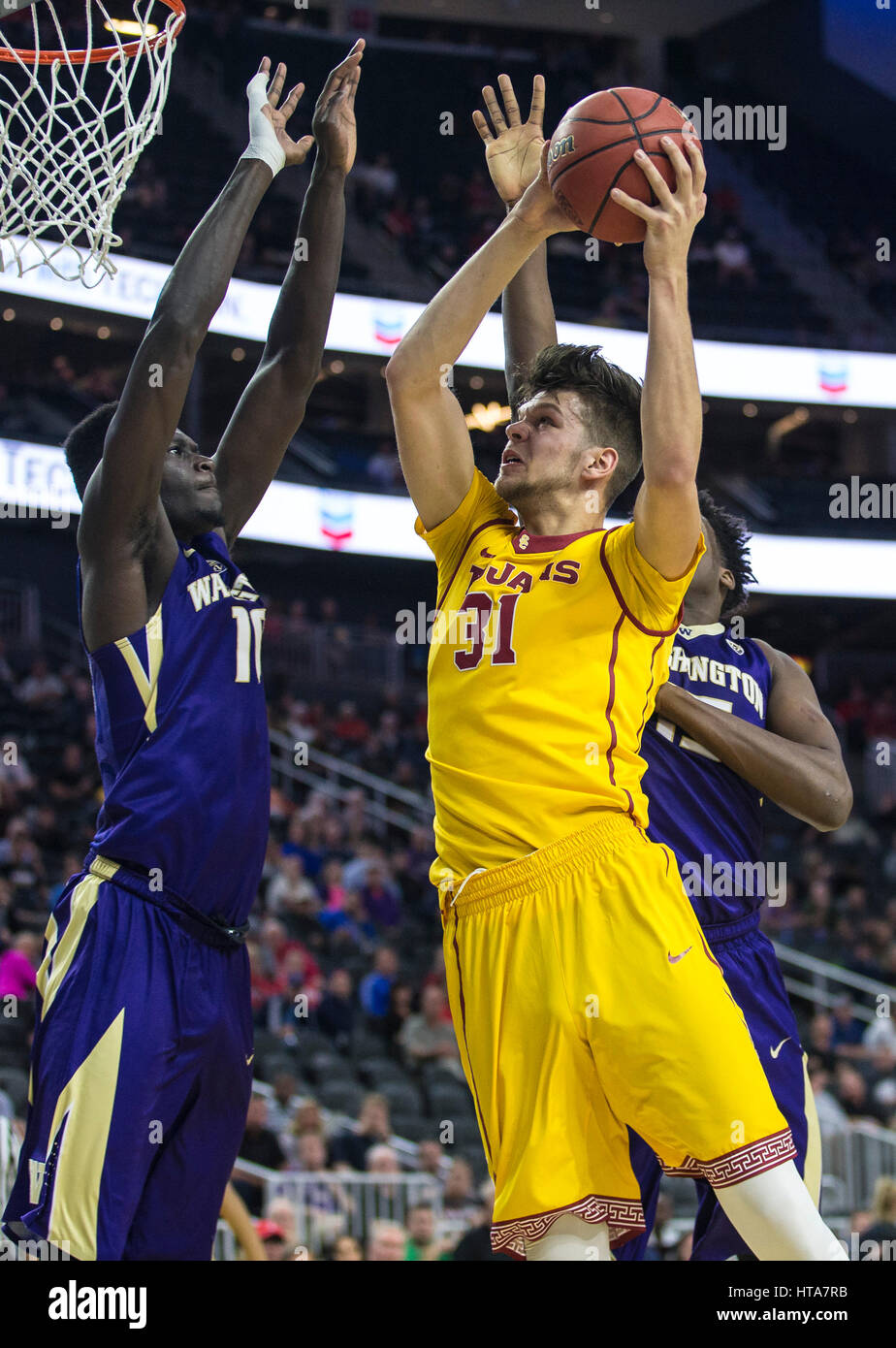 Mar 07 2017 Las Vegas, NV, U.S.A. USC forward Nick Rakocevic (31 ...