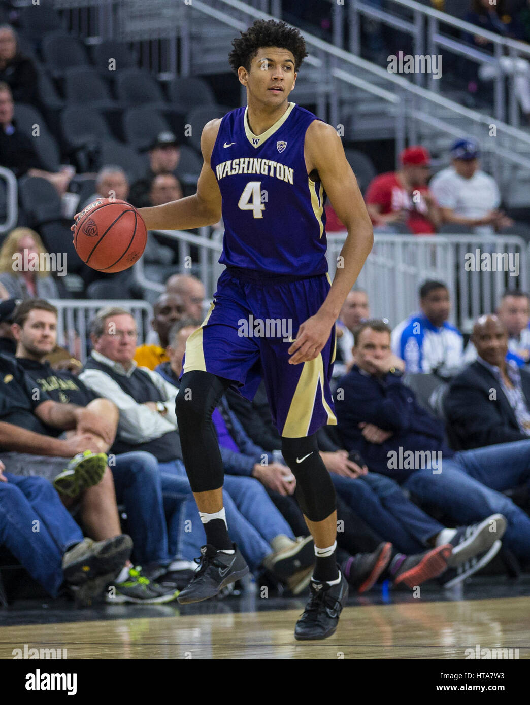Mar 07 2017 Las Vegas, NV, U.S.A. Washington forward Matisse Thybulle ...