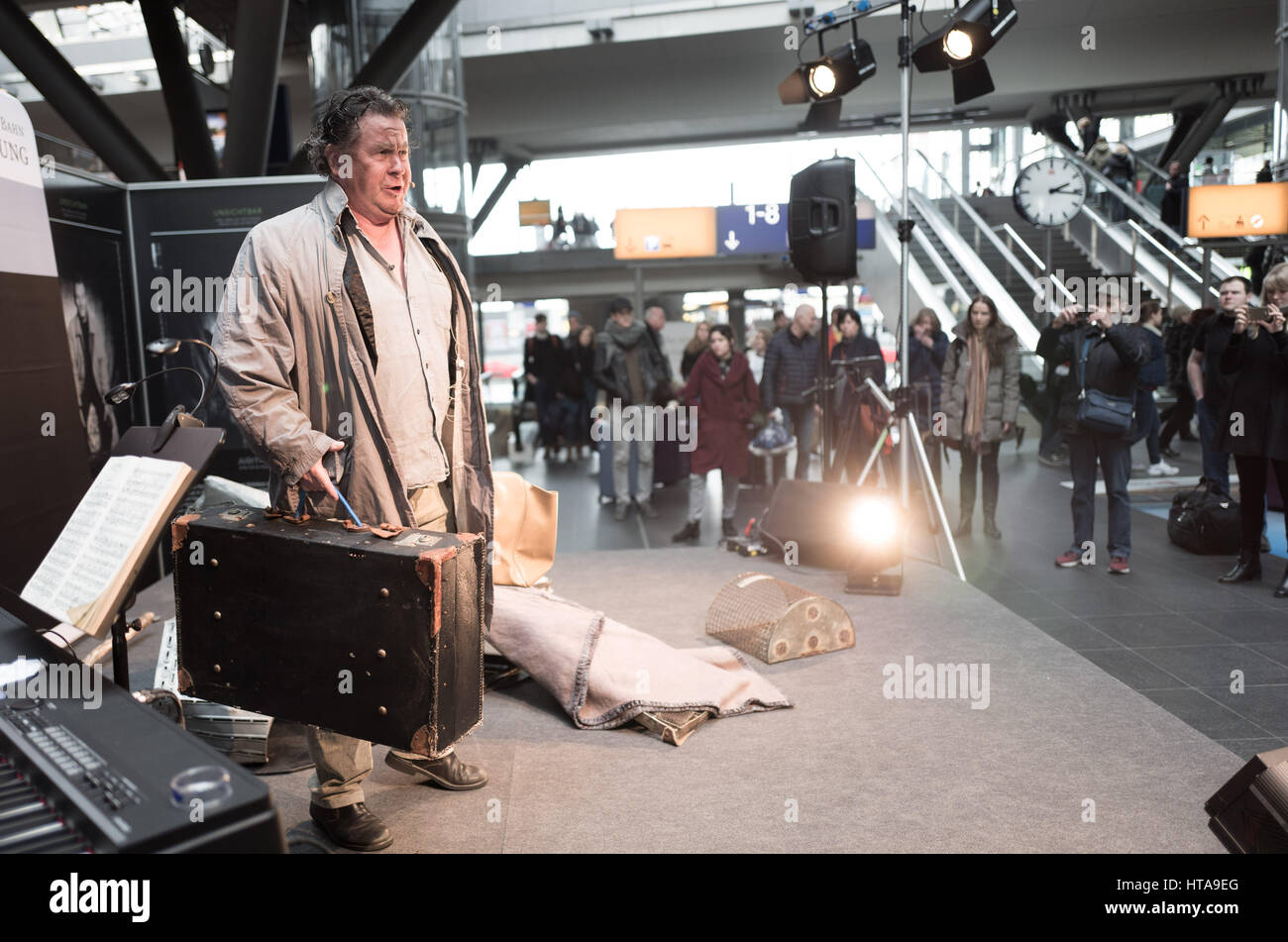 Berlin, Germany. 09th Mar, 2017. Tenor singer Franz Schubert performs ...