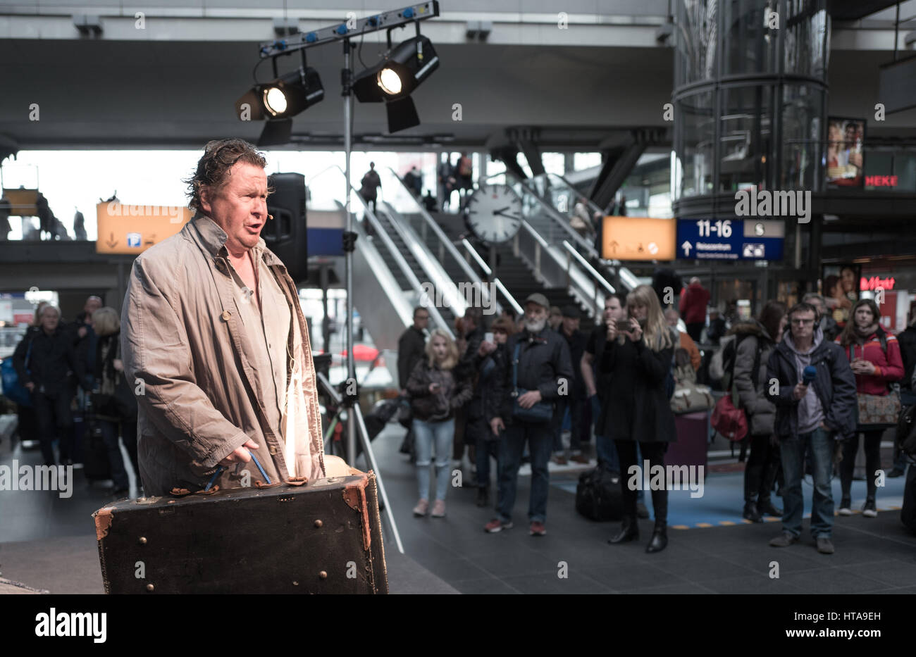 Berlin, Germany. 09th Mar, 2017. Tenor singer Franz Schubert performs ...