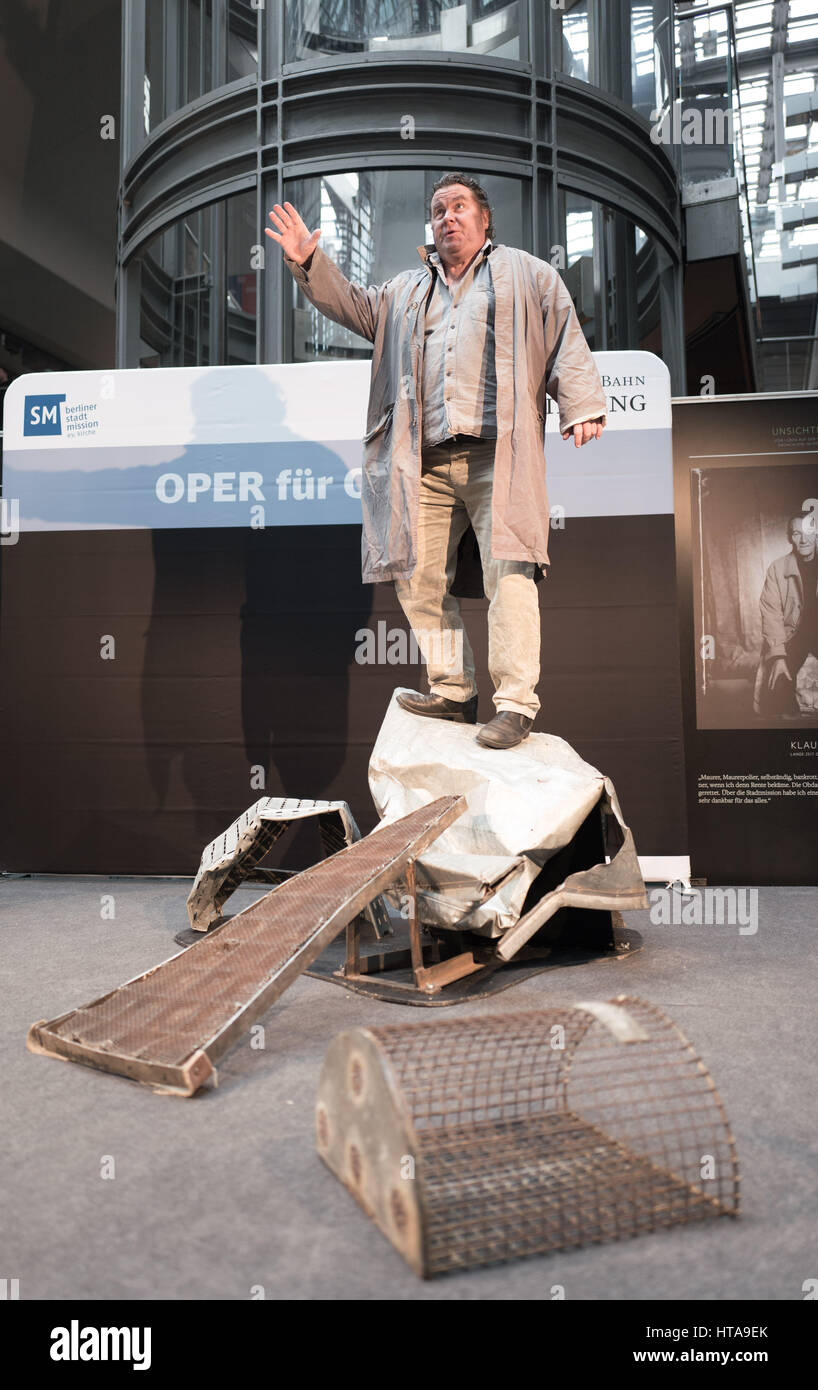 Berlin, Germany. 09th Mar, 2017. Tenor singer Franz Schubert performs ...