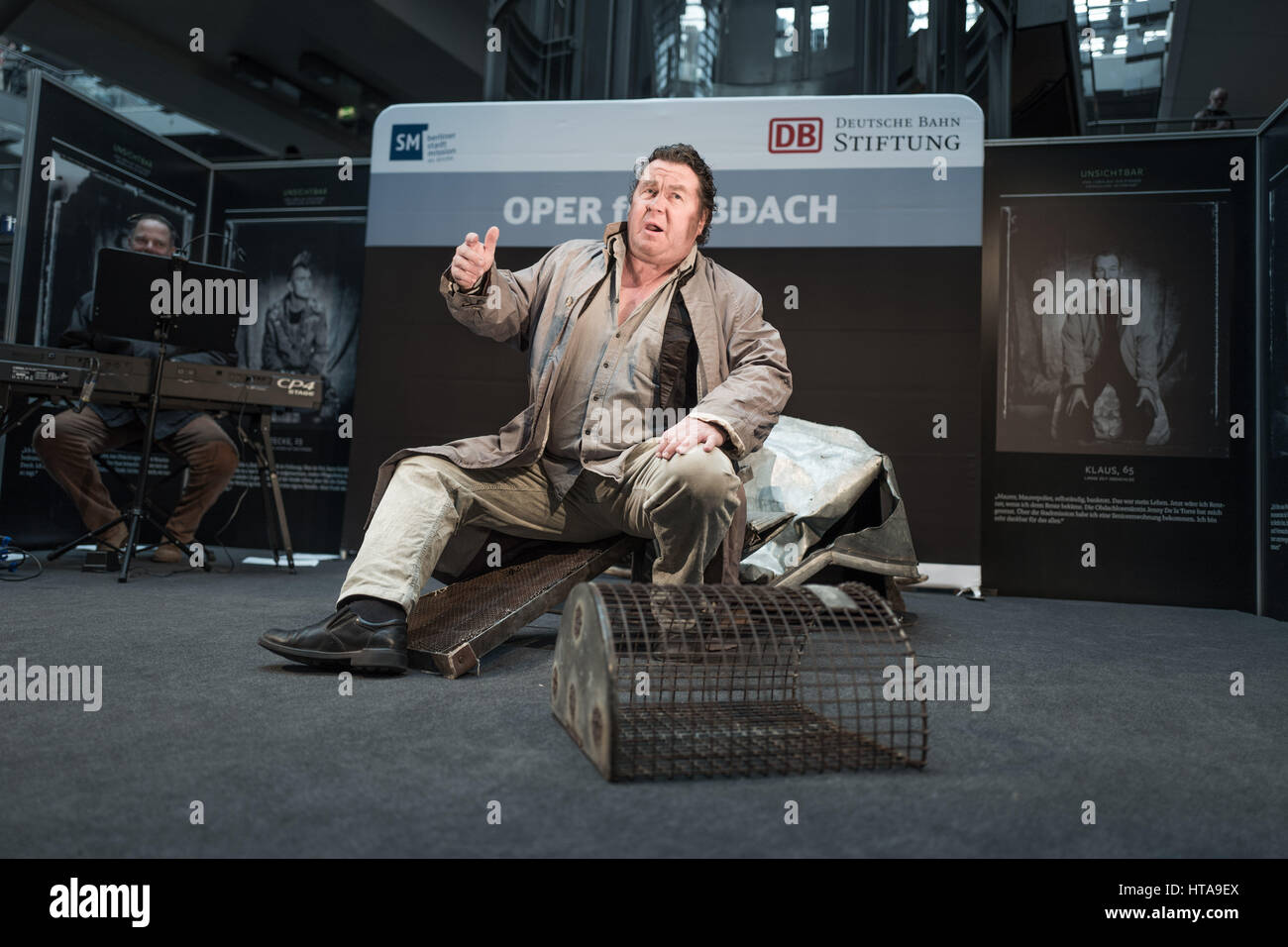 Berlin, Germany. 09th Mar, 2017. Tenor singer Franz Schubert performs ...