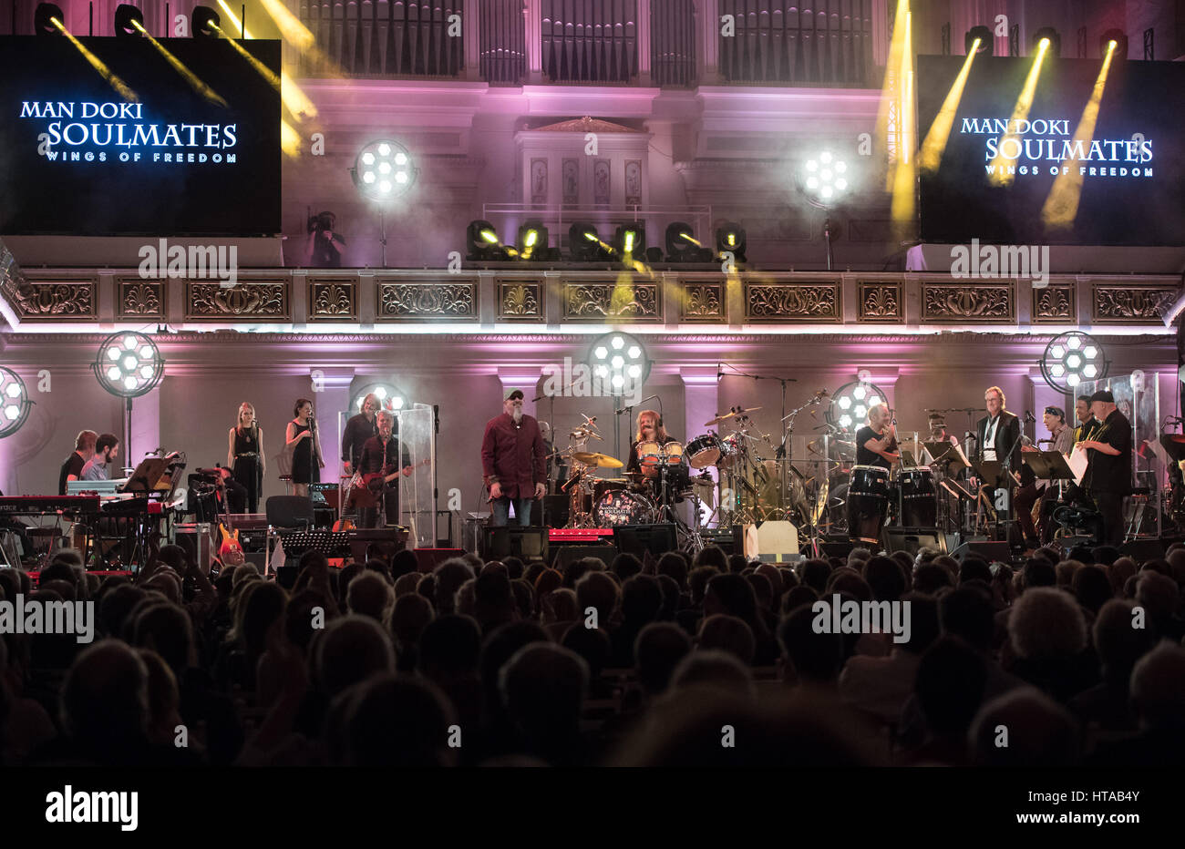 Berlin, Germany. 6th Mar, 2017. Man Doki and the Soulmates perform ...