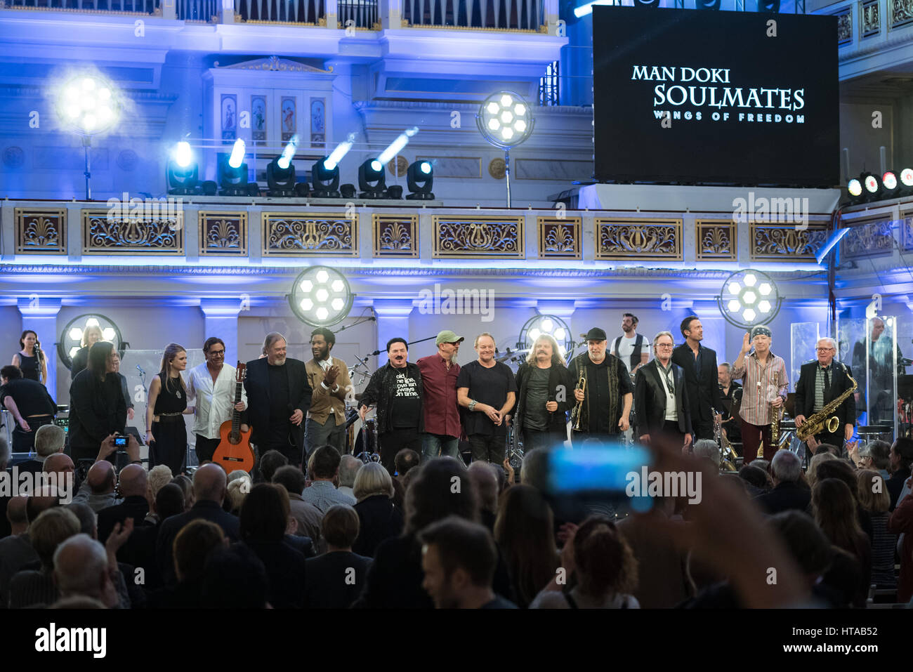 Berlin, Germany. 6th Mar, 2017. Man Doki and the Soulmates perform ...