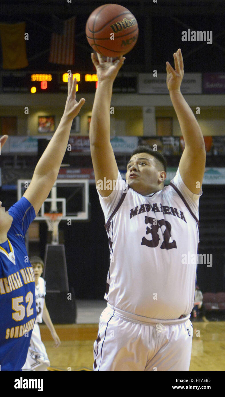 Usa. 9th Mar, 2017. SPORTS -- Magdalena's Christian Bustamonte, 32 ...