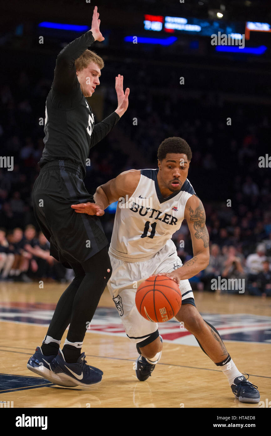 Madison Square Garden, New York, New York, USA. 09th Mar, 2017. Butler ...