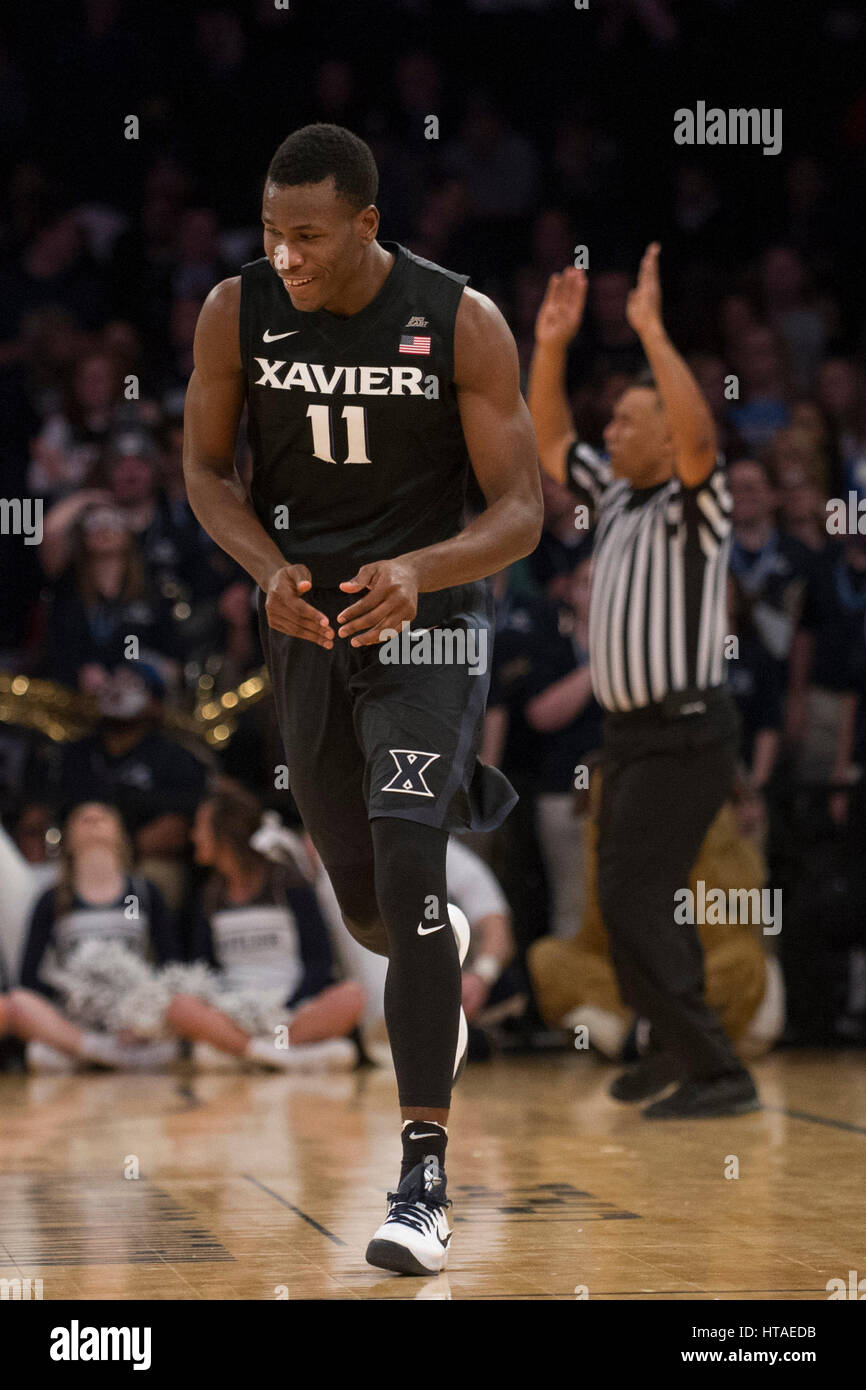 Madison Square Garden, New York, New York, USA. 09th Mar, 2017. Xavier ...