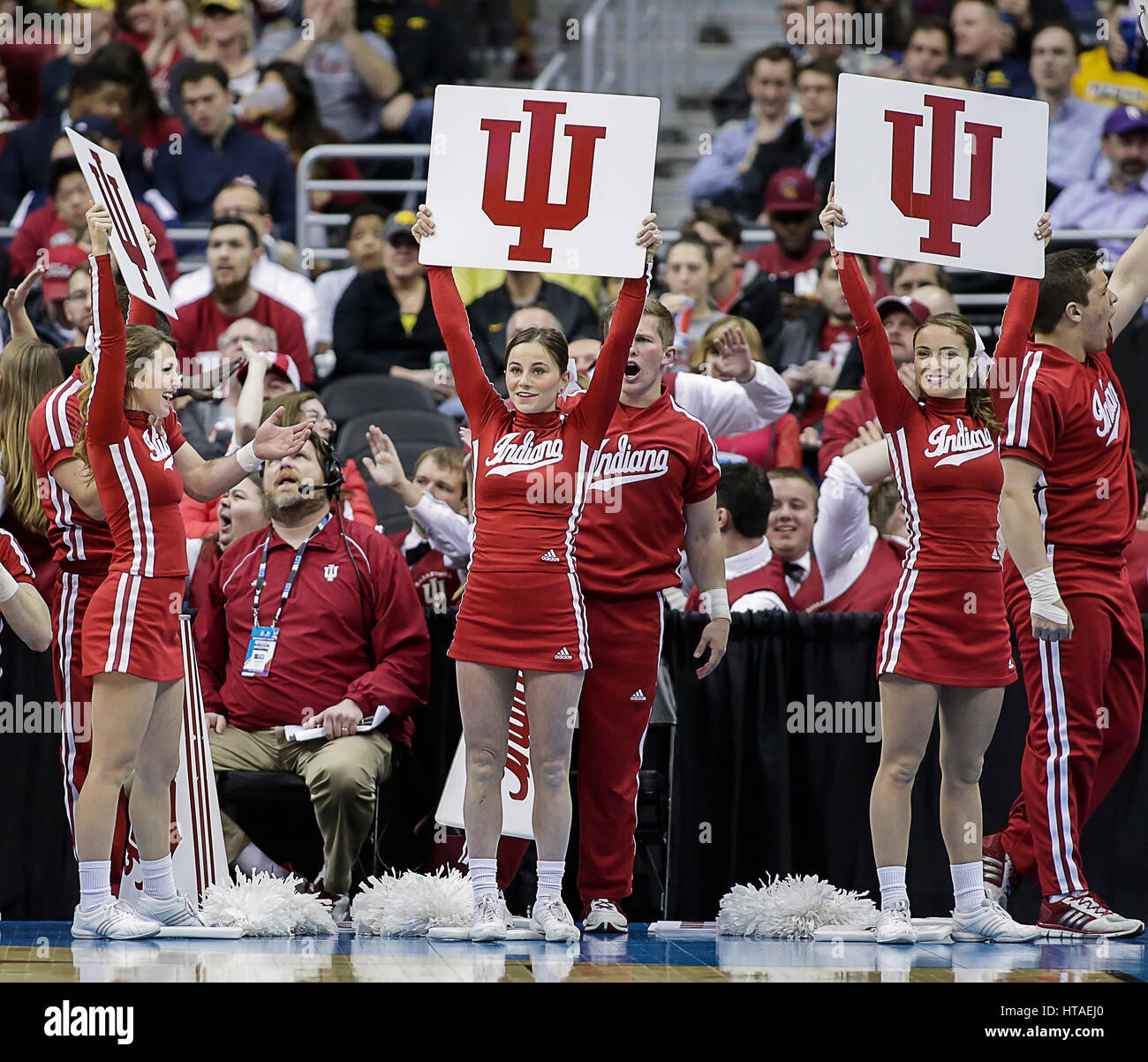 Hoosiers cheerleaders hi-res stock photography and images - Alamy