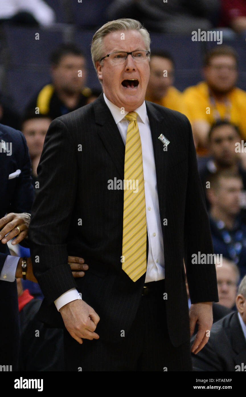 Washington, DC, USA. 9th Mar, 2017. Iowa Head Coach FRAN MCCAFFERY ...