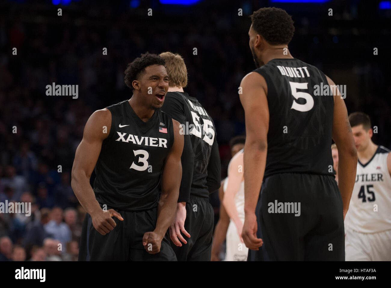 Madison Square Garden, New York, New York, USA. 09th Mar, 2017. Xavier ...
