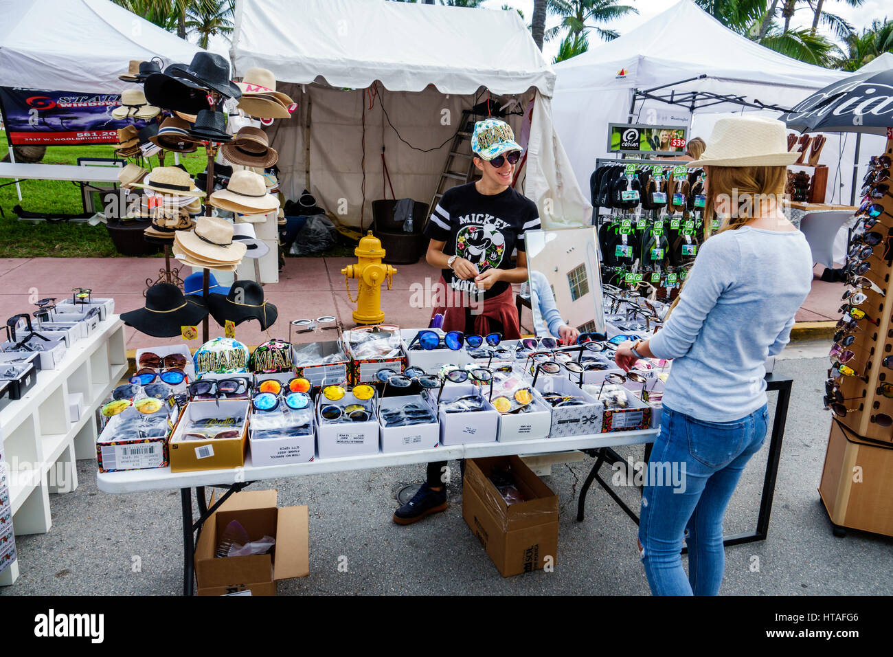 Florida South,Miami Beach,Art Deco Weekend,community festival,street ...