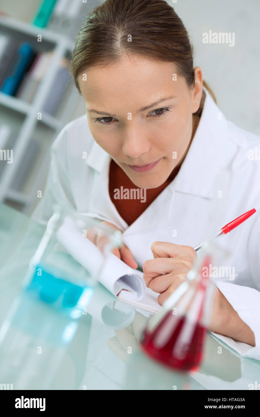 Chemist Working Industrial Laboratory High Resolution Stock Photography ...