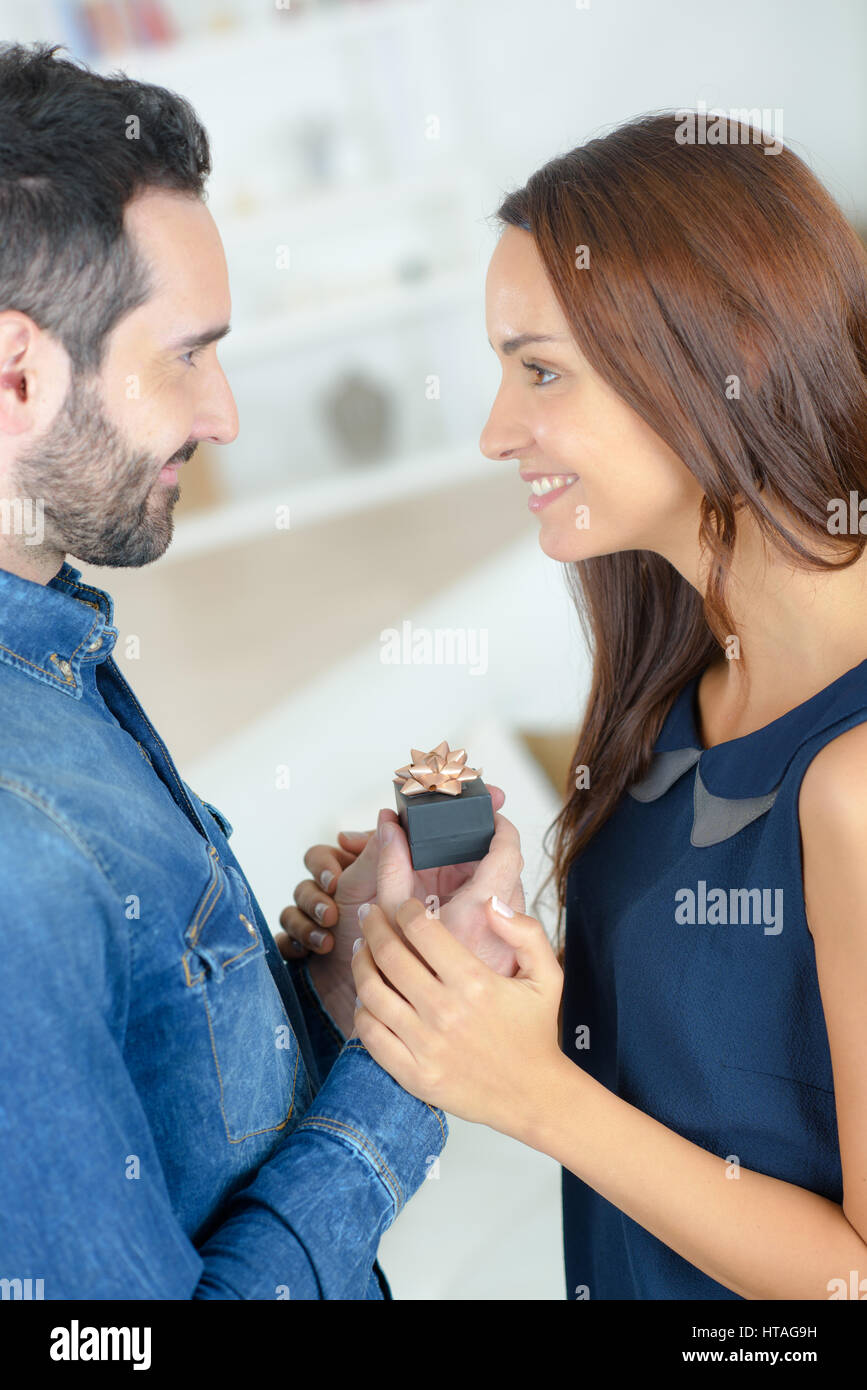 a very lovey surprise Stock Photo - Alamy