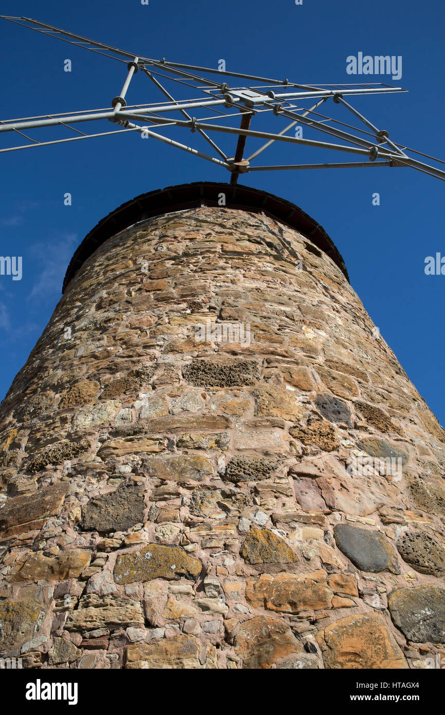 Stone scotland windmill hi-res stock photography and images - Alamy