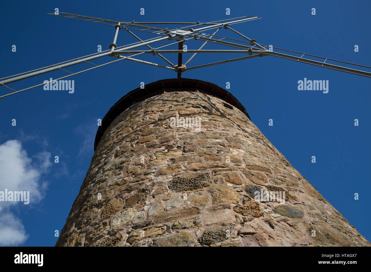 St. Monan's Windmill in Scotland Stock Photo - Alamy