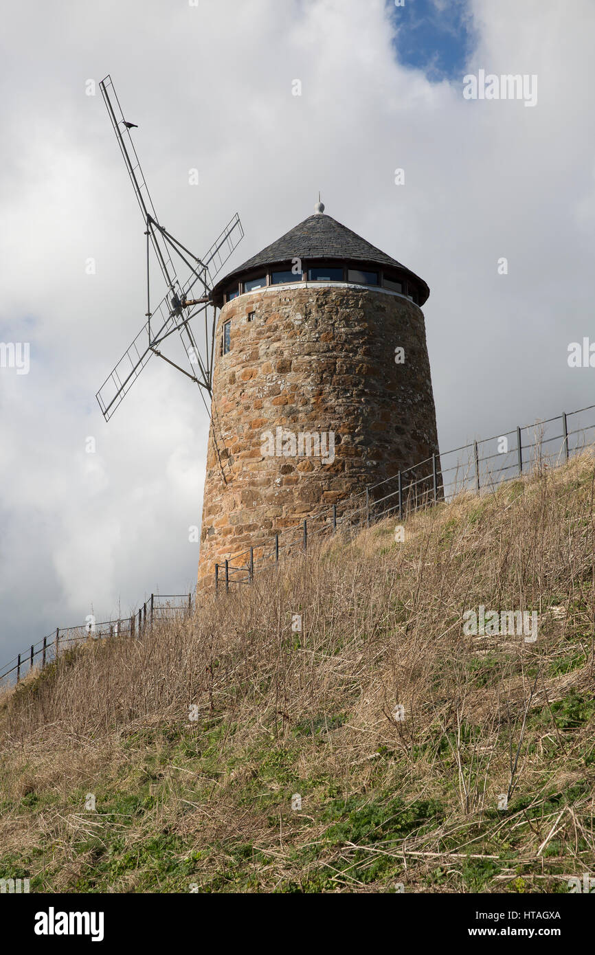 St. Monan's Windmill in Scotland Stock Photo - Alamy