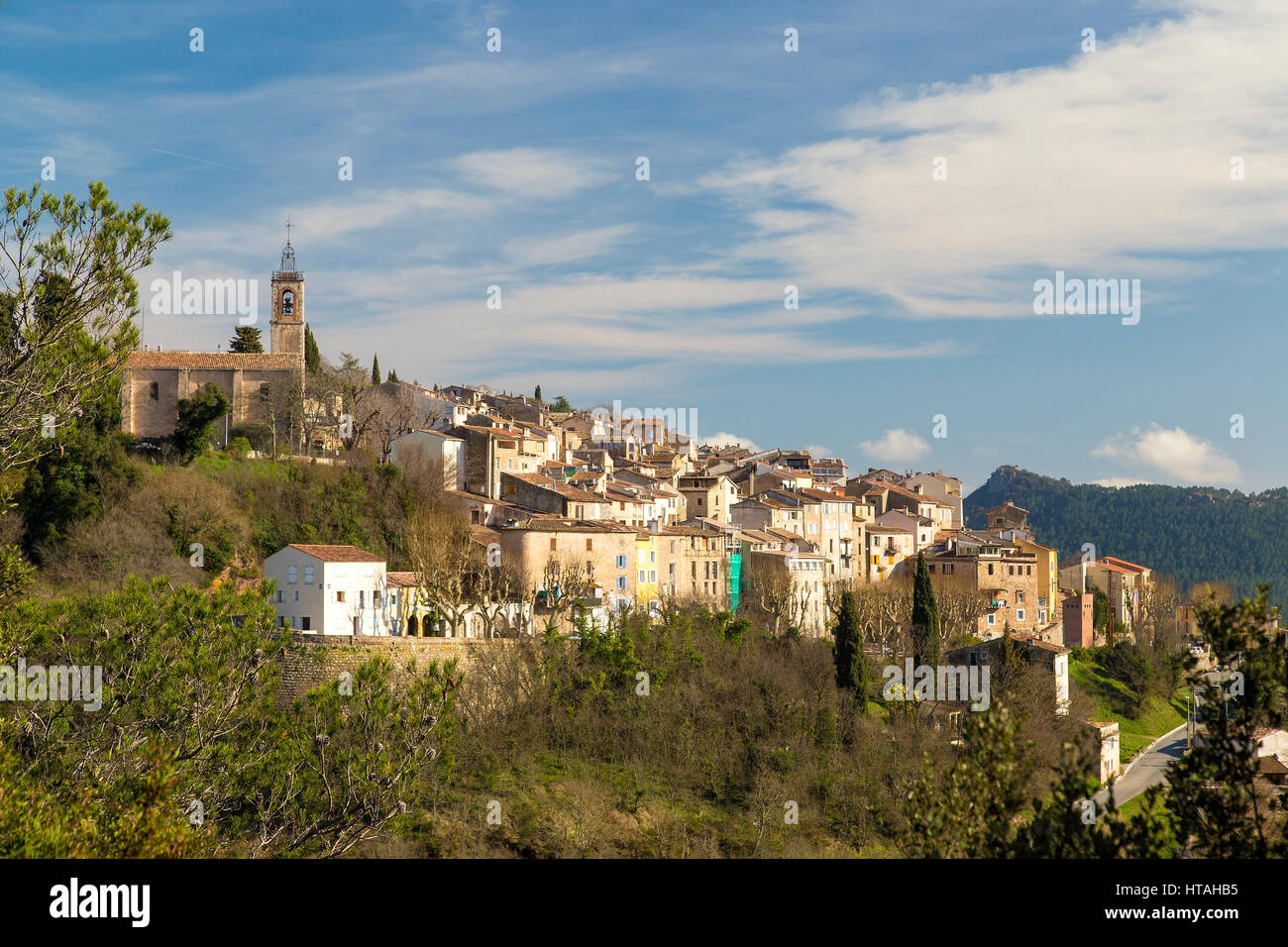 Village of Bagnoles en Foret, Provence, France Stock Photo - Alamy