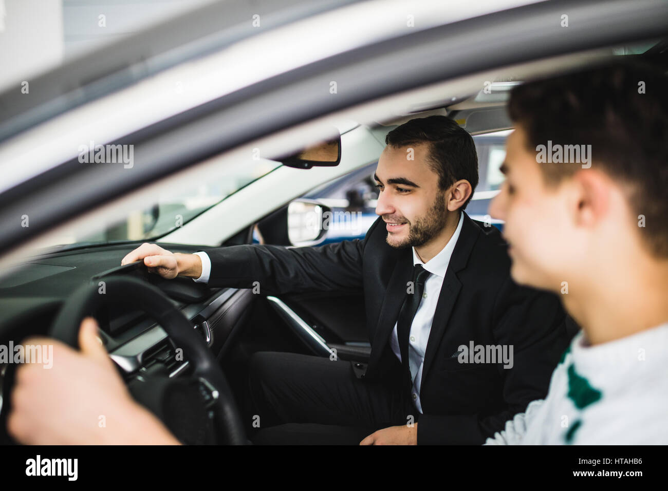 Car salesman hi-res stock photography and images - Alamy