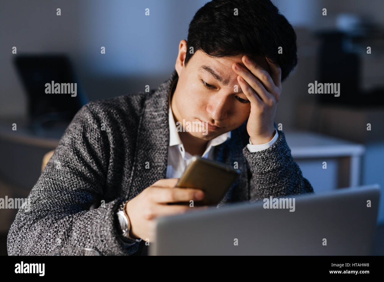 Misunderstanding smartphone hi-res stock photography and images - Alamy