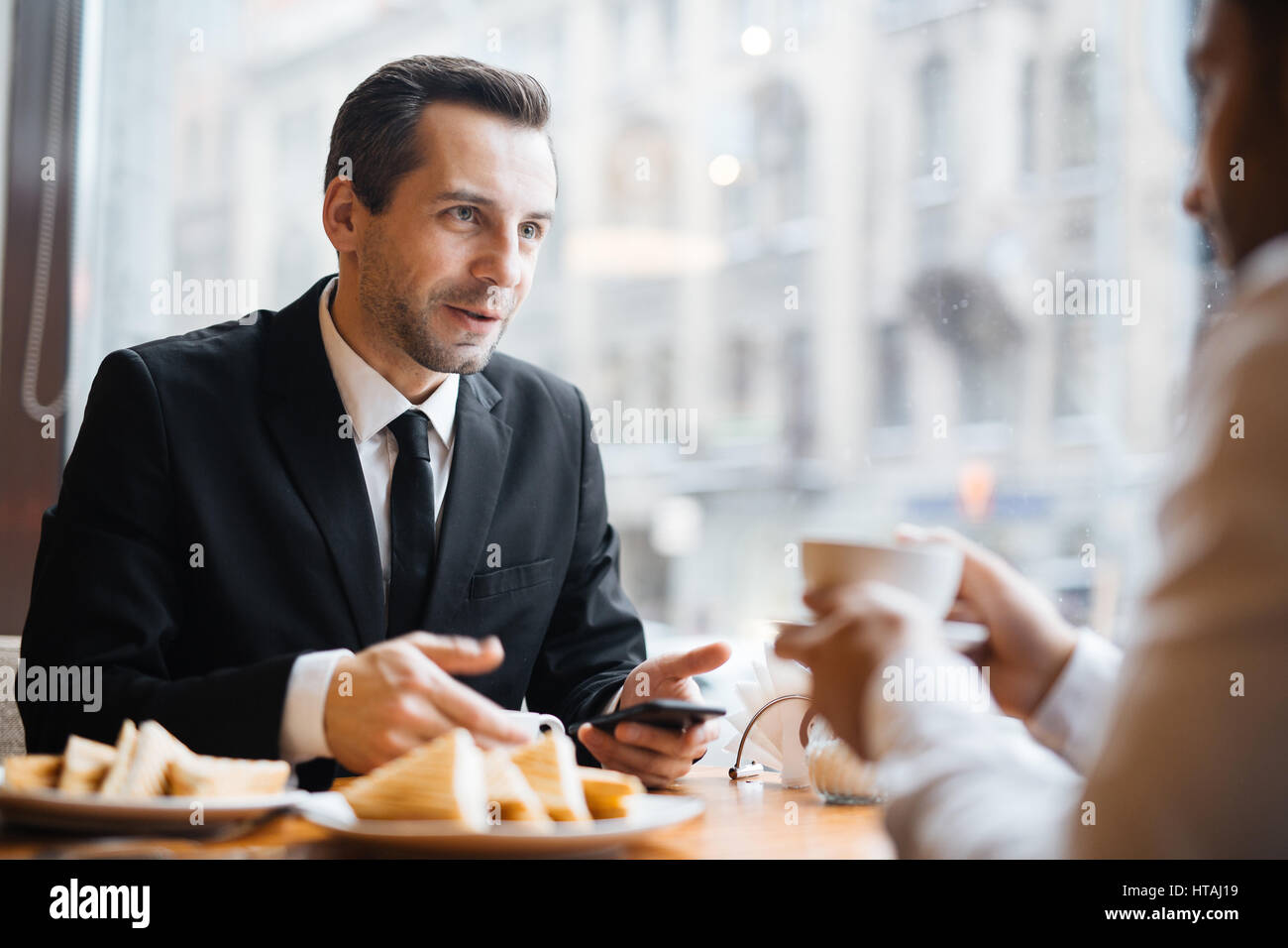 Persuasive man hi-res stock photography and images - Alamy