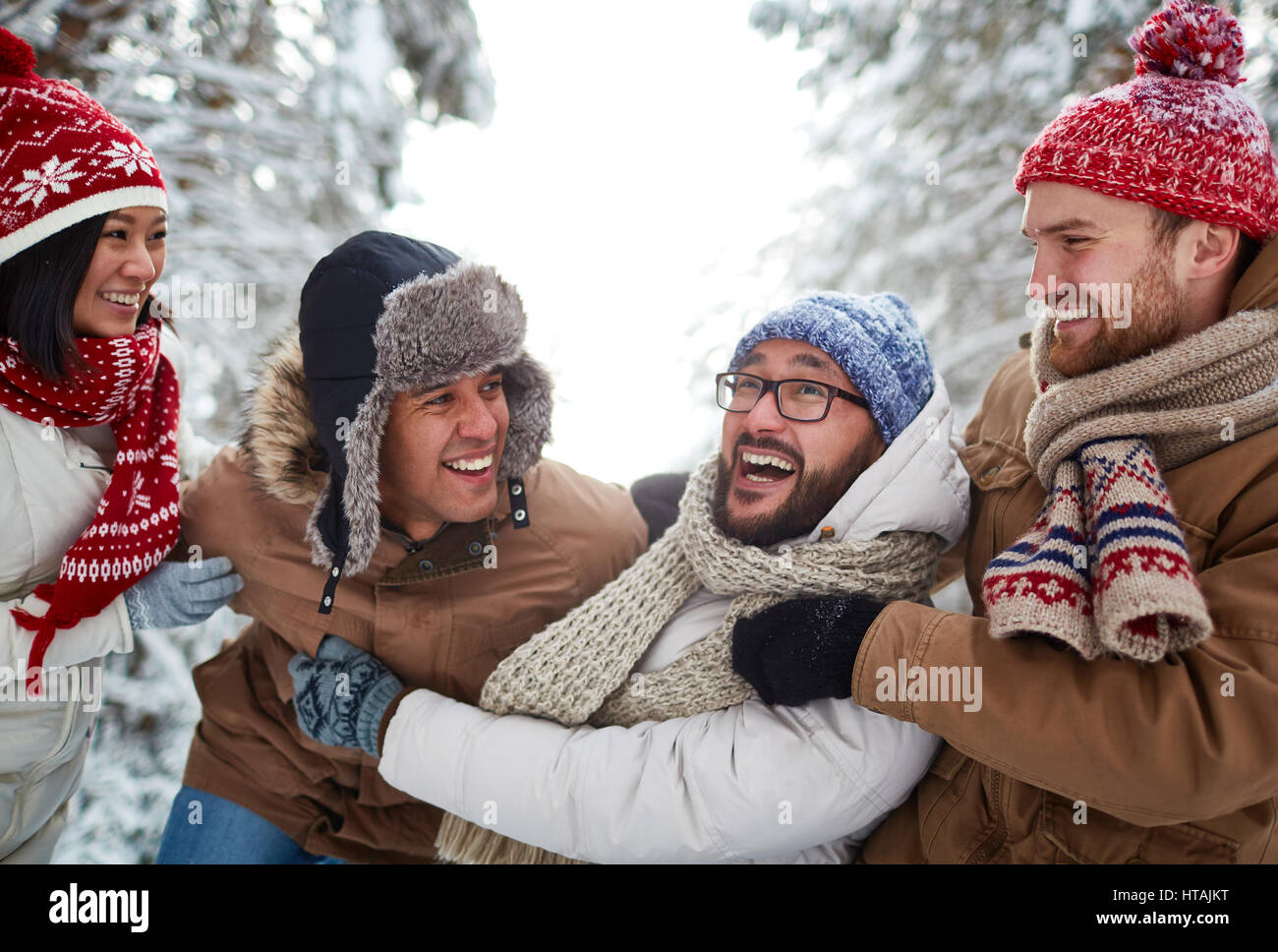 Laughing teenagers hi-res stock photography and images - Alamy
