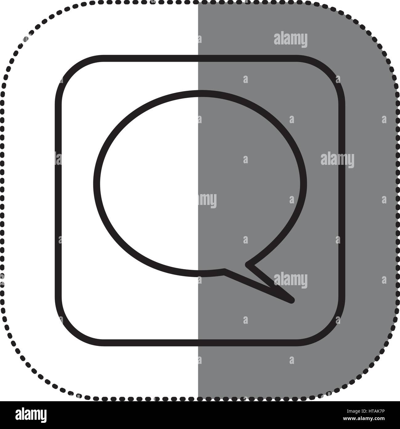 fugure sumbol chat bubble icon, vector illustraction design Stock ...