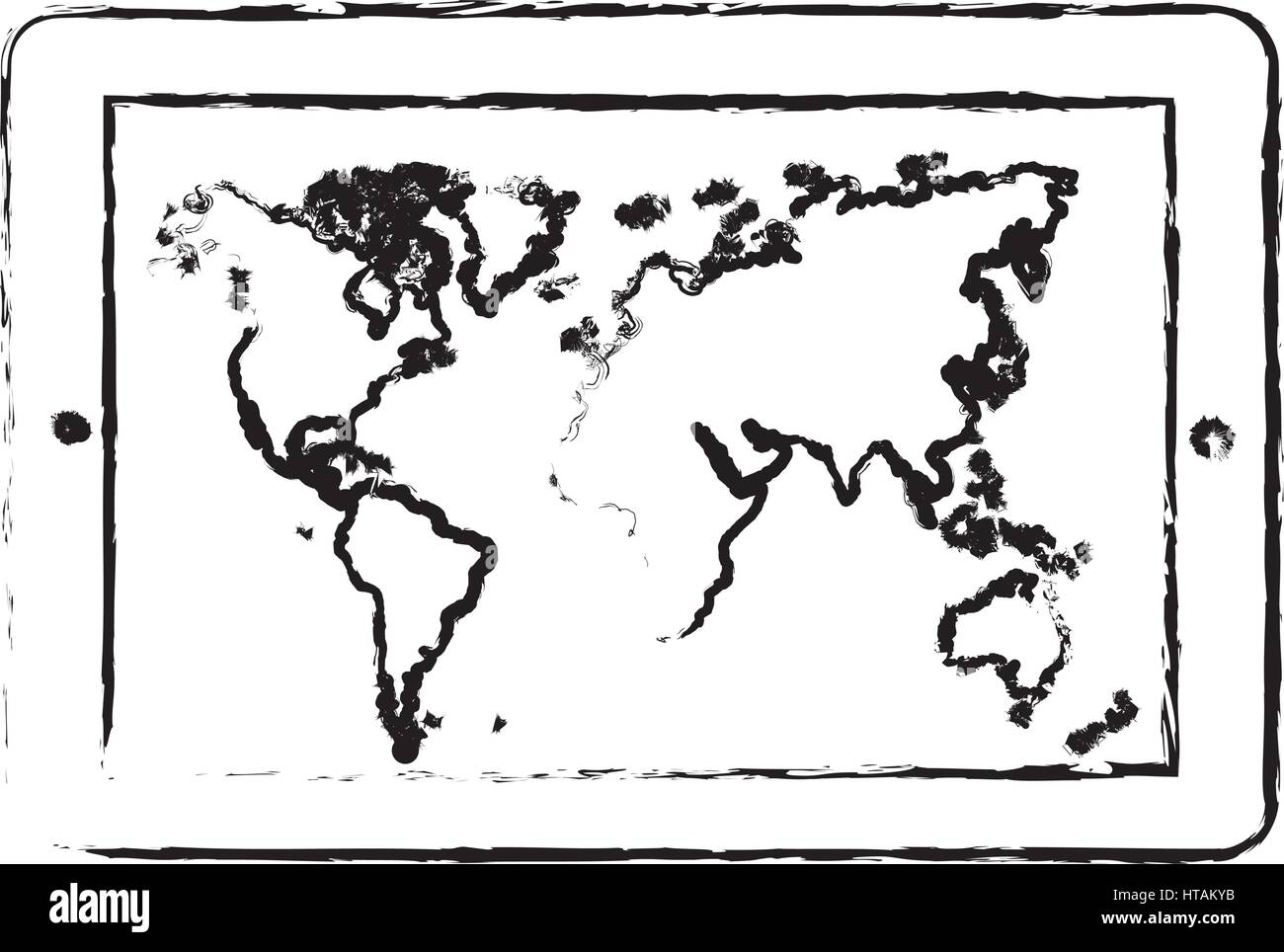 contour symbol picture map icon, vector illustraction design Stock ...