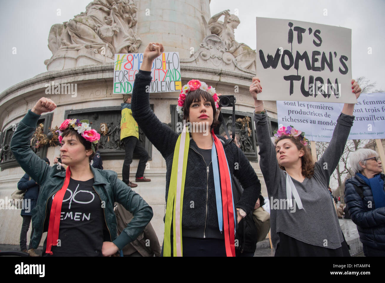 Femen france hi-res stock photography and images - Alamy