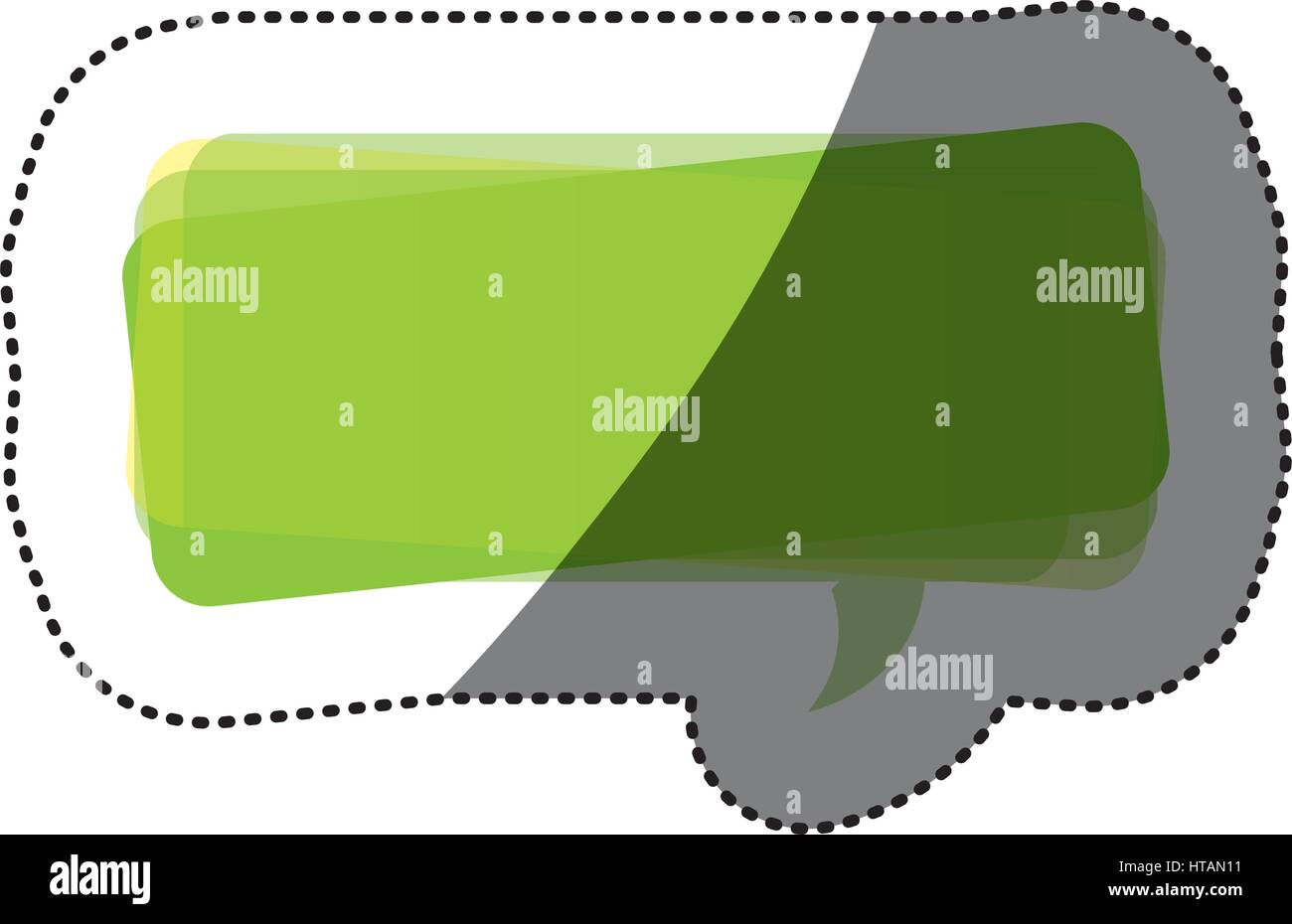 green square chat bubble icon, vector illustraction design Stock Vector ...