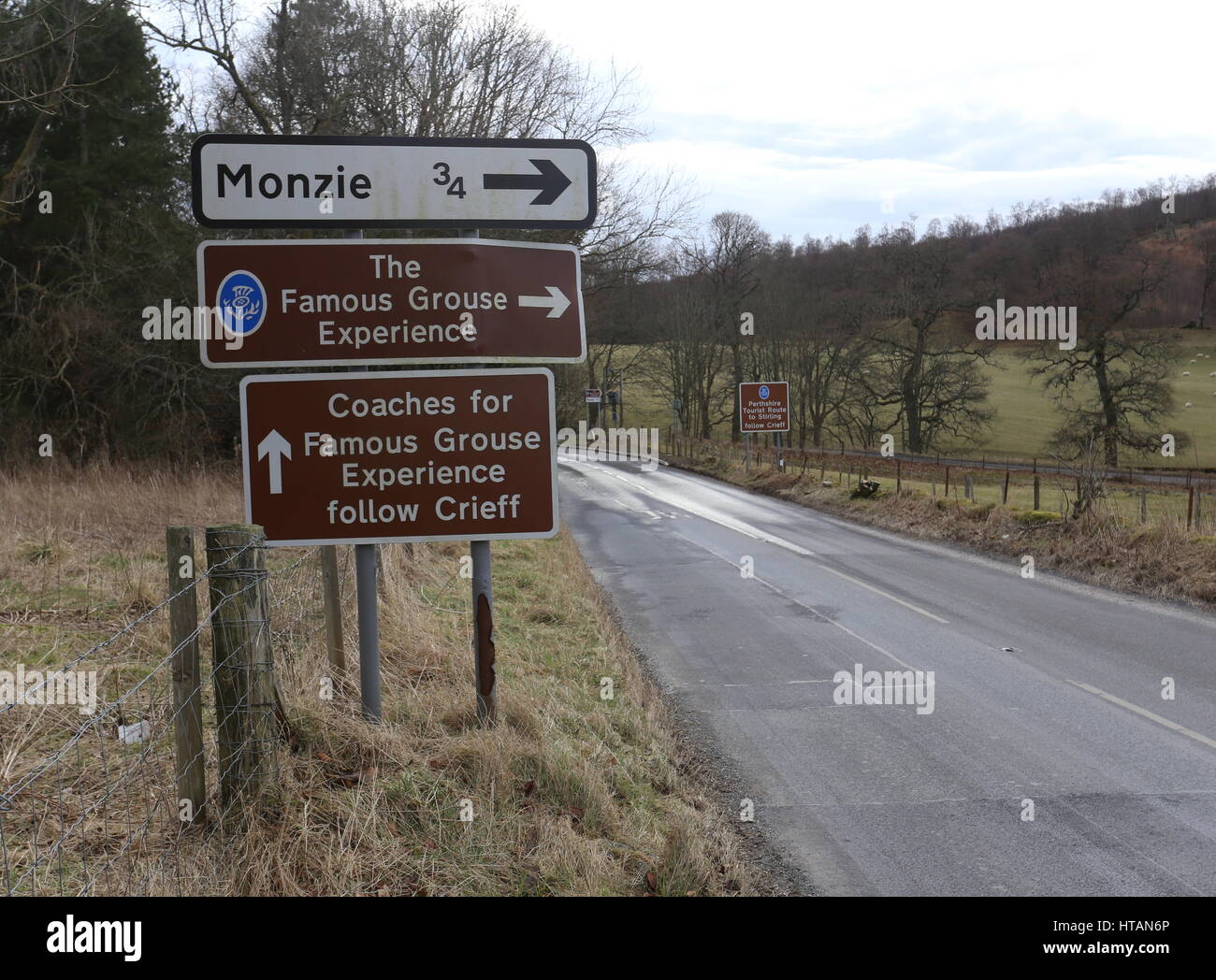 Sign for Famous Grouse Experience and Monzie Perthshire Scotland March ...