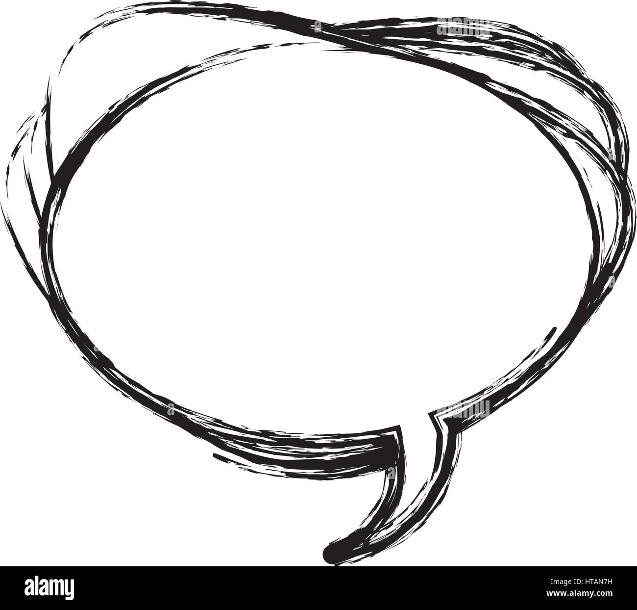 white round chat bubble icon, vector illustraction design Stock Vector ...