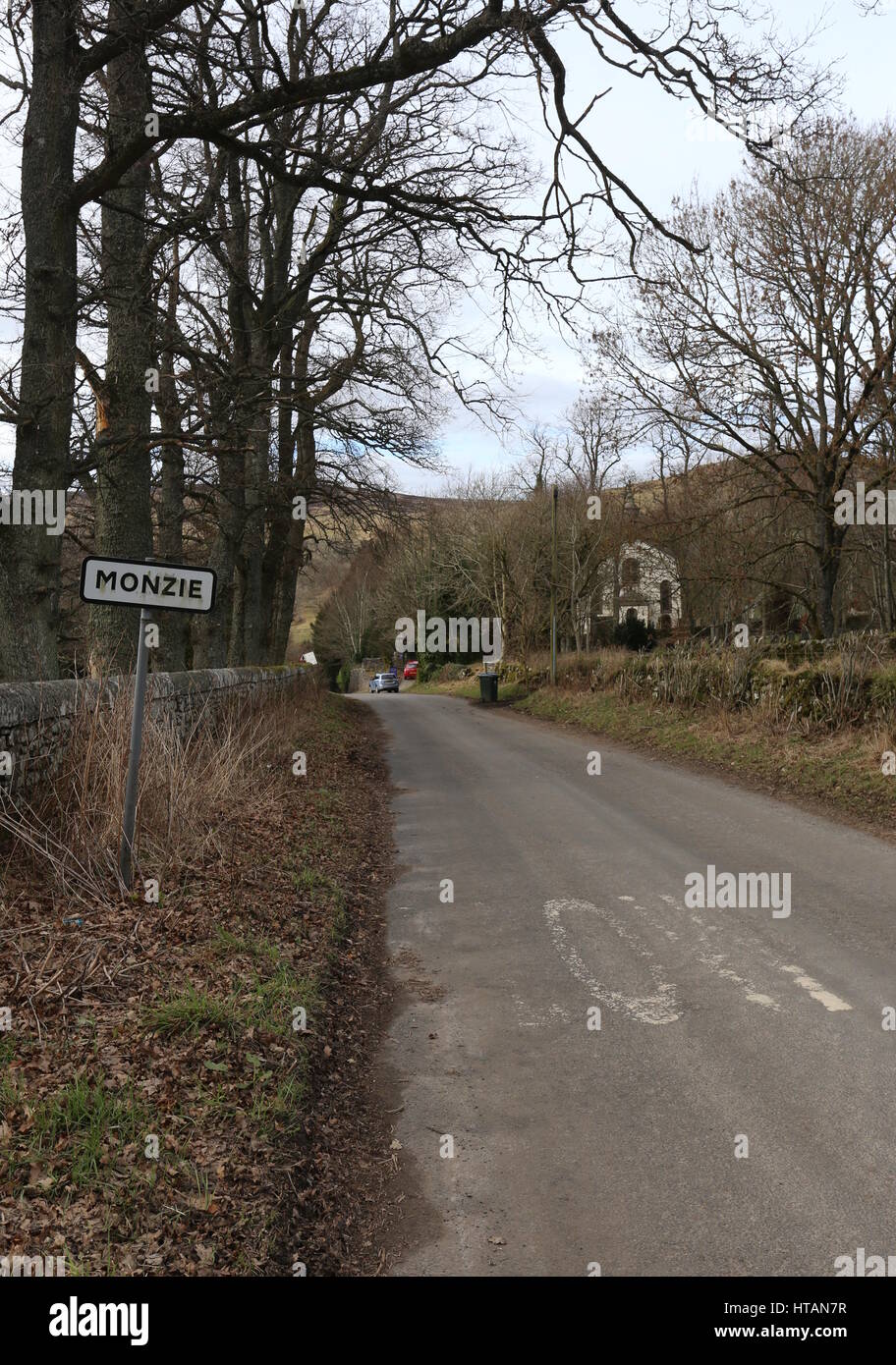 Monzie Perthshire Scotland March 2017 Stock Photo - Alamy