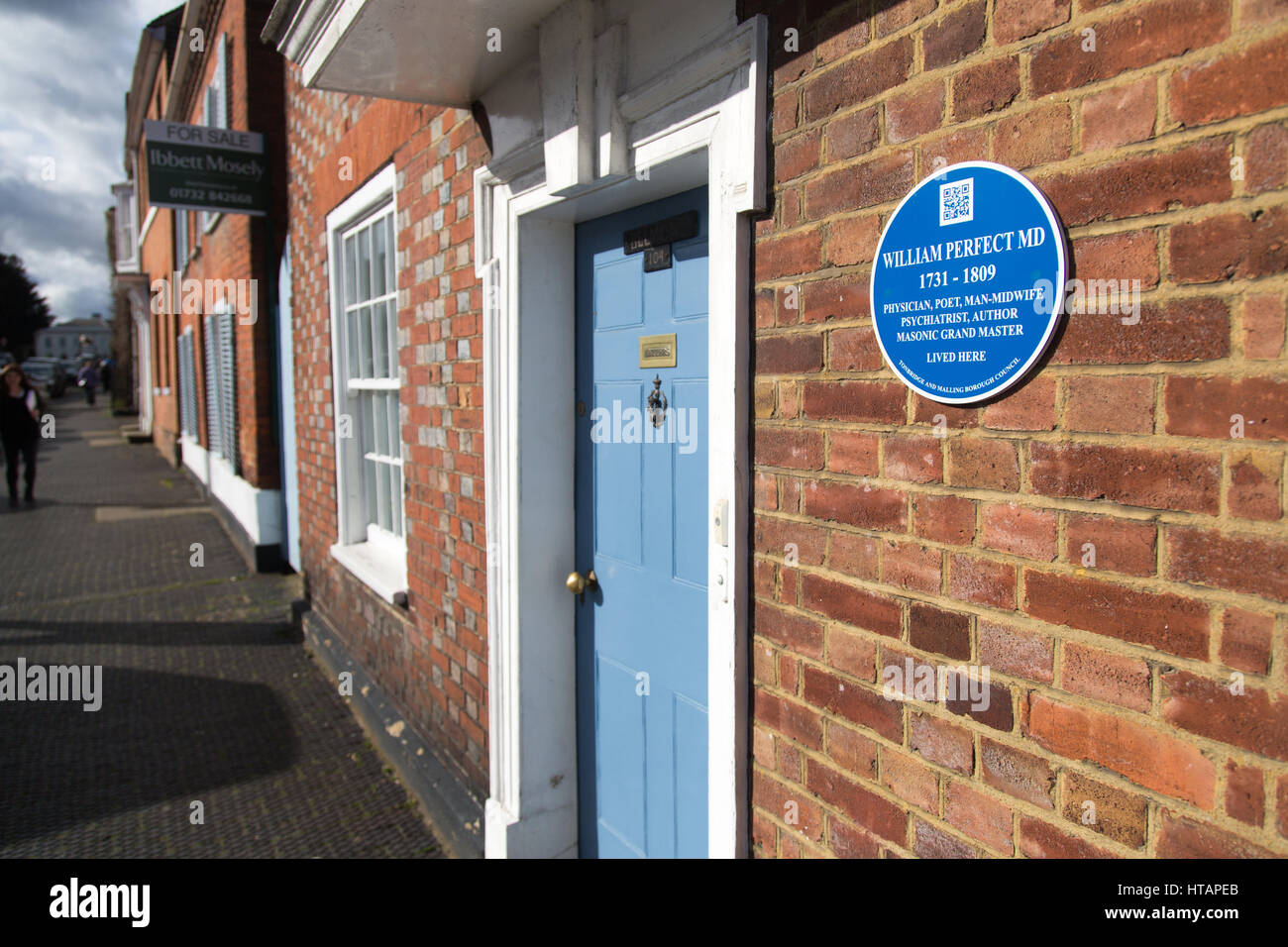 General view of West Malling in Kent, UK Stock Photo - Alamy