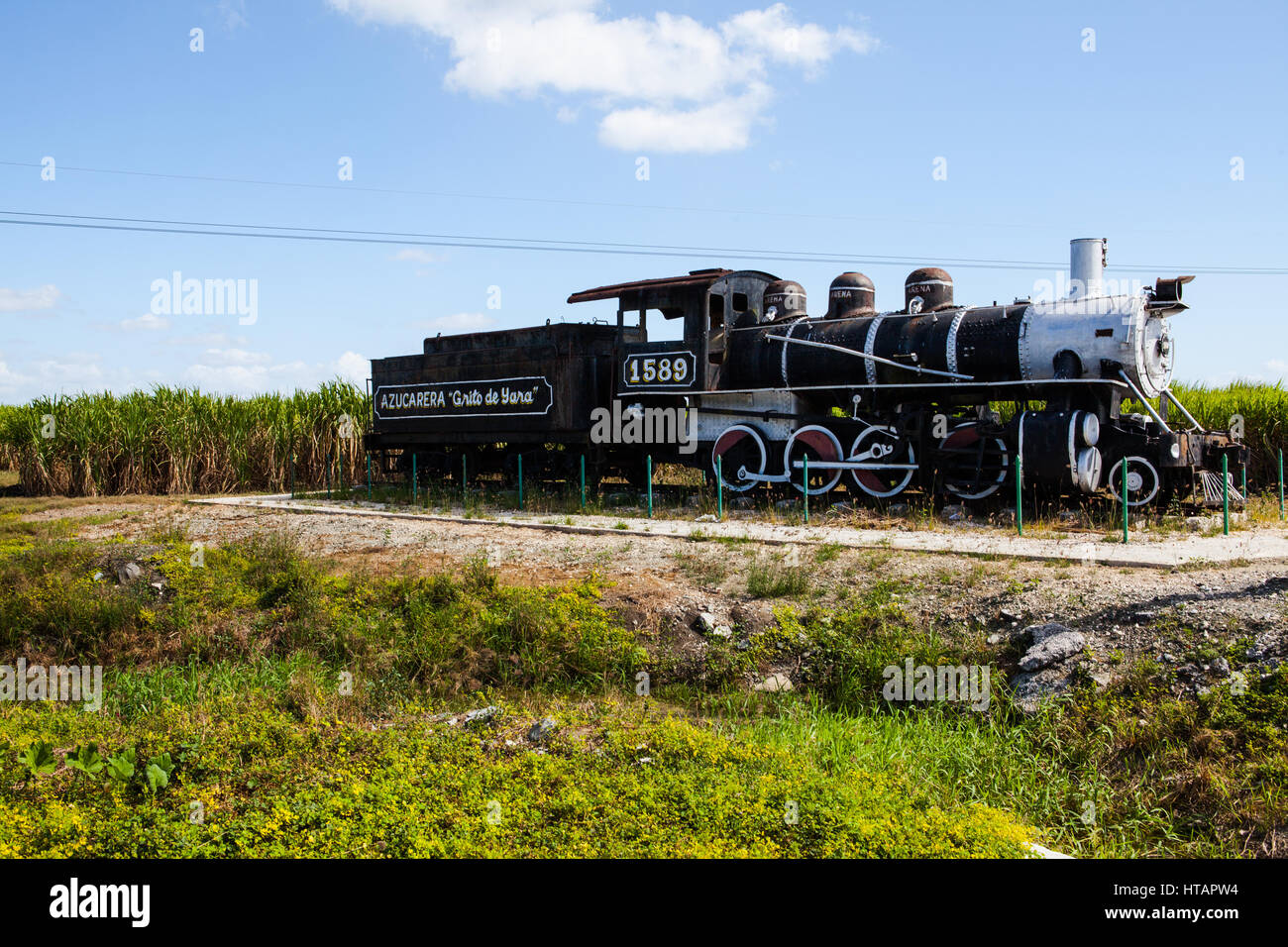 Railway steam locomotive railroad cuba hi-res stock photography and ...