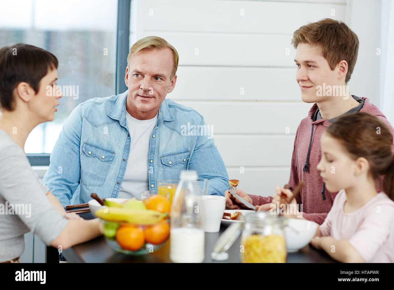 Four meals hi-res stock photography and images - Alamy
