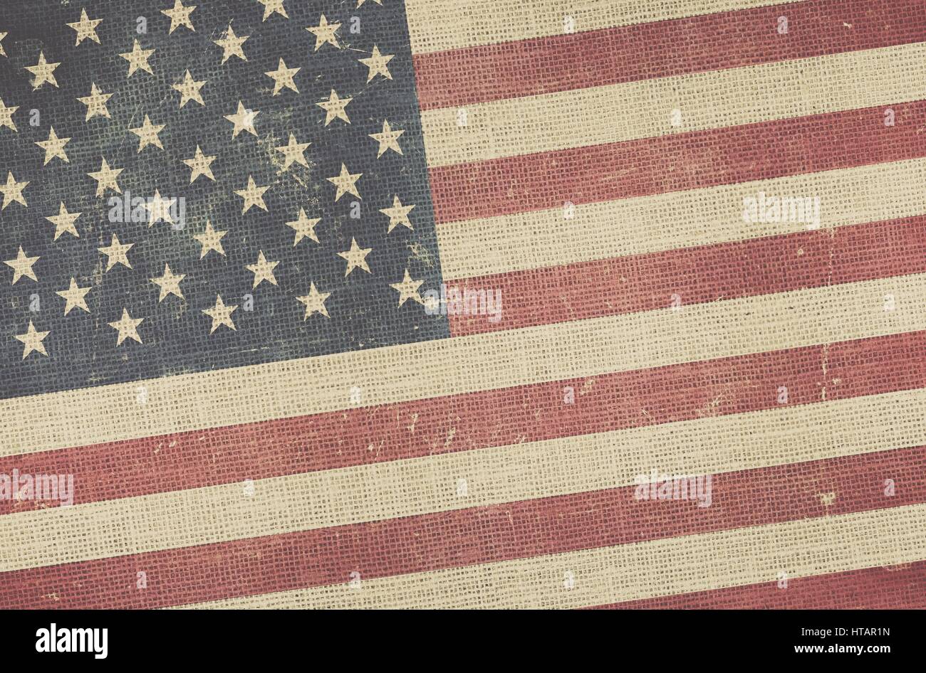 American Flag Canvas Background Illustration. United States Flag ...