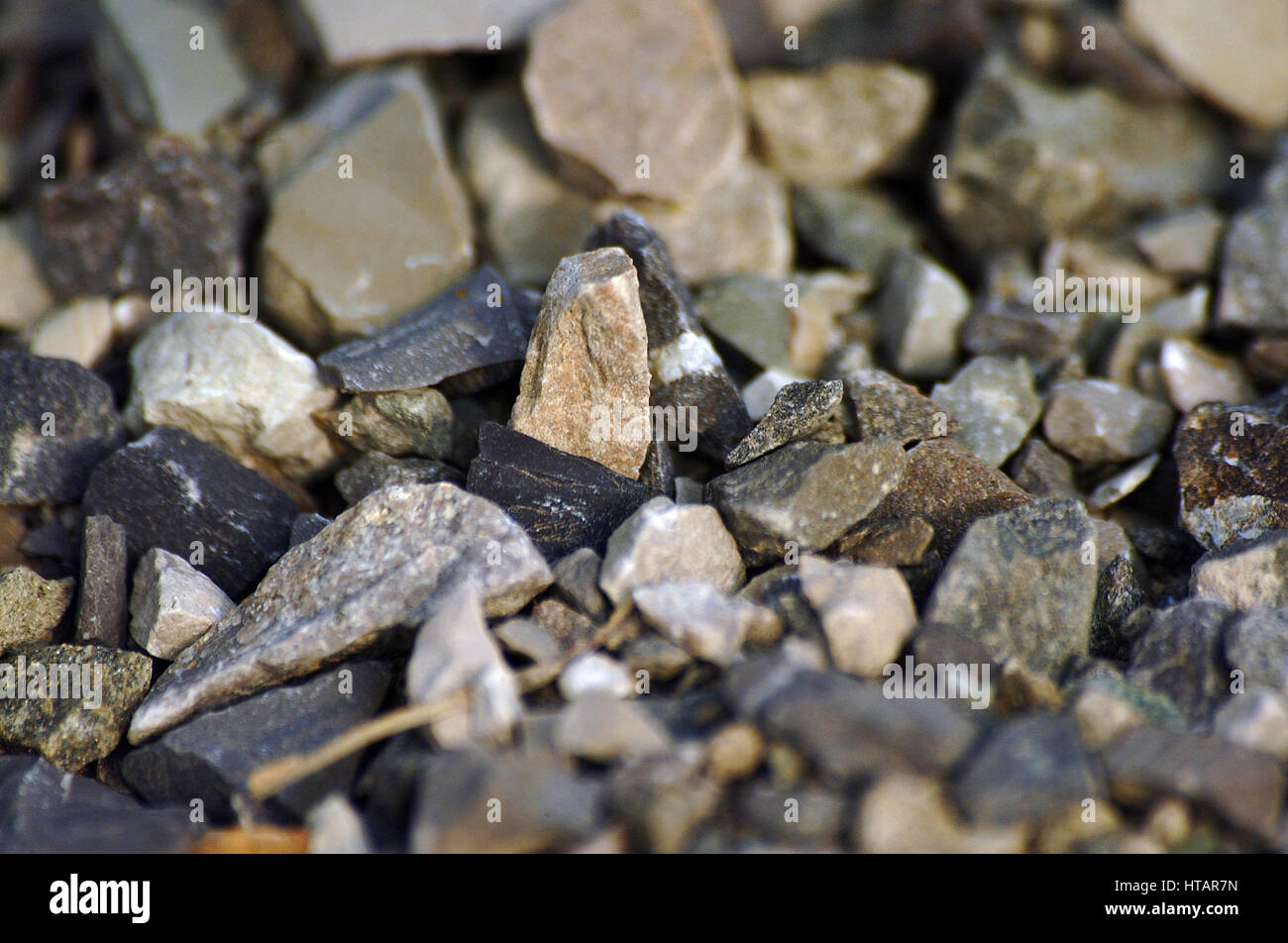 Uneven gravel road hi-res stock photography and images - Alamy