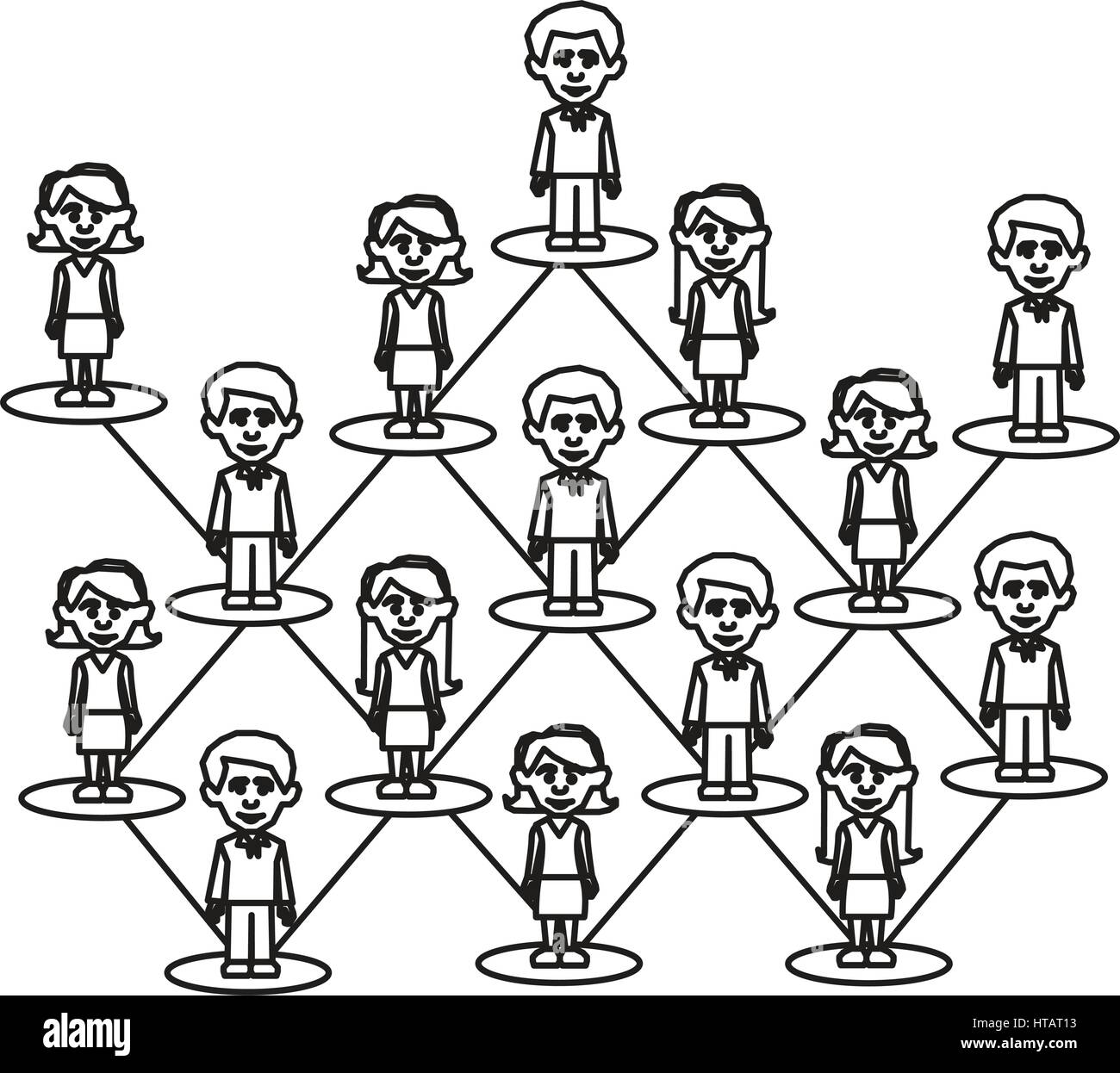 figure people, team job icon, vector illustraction design Stock Vector ...